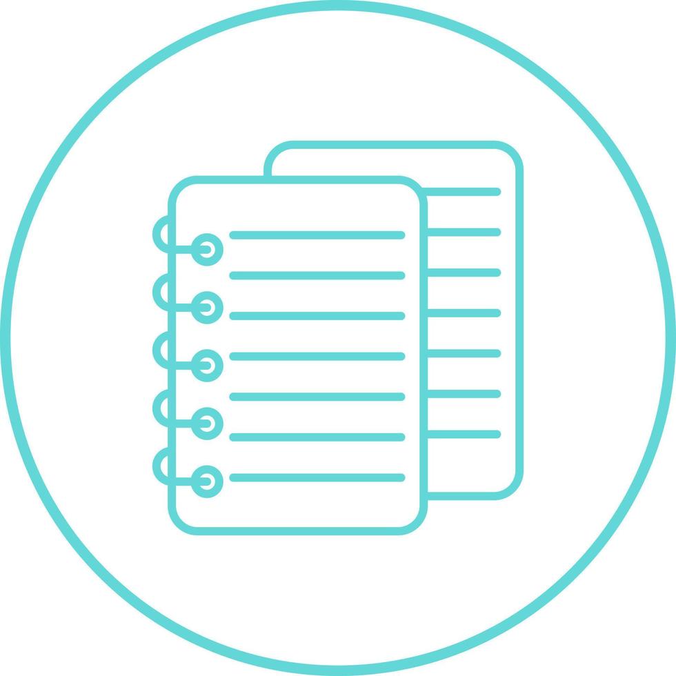 Notes Vector Icon 20257261 Vector Art at Vecteezy