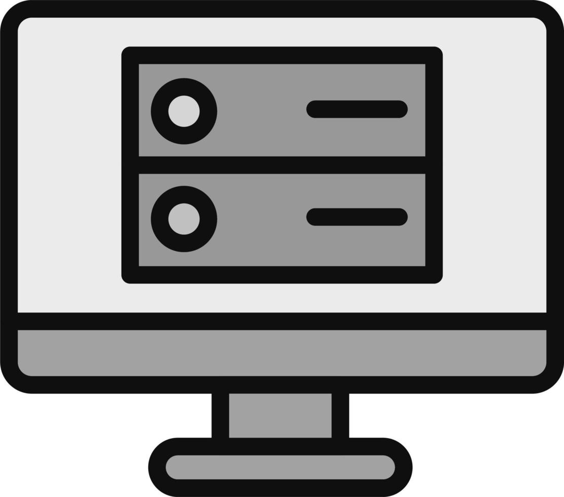 Server Vector Icon 20259085 Vector Art At Vecteezy