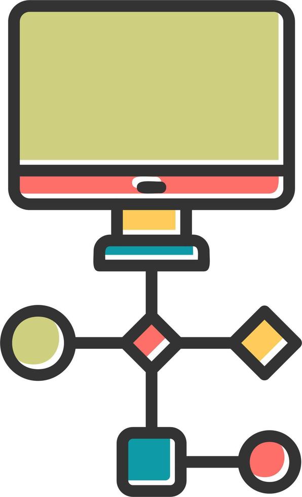 Workflow Vector Icon 20259774 Vector Art at Vecteezy