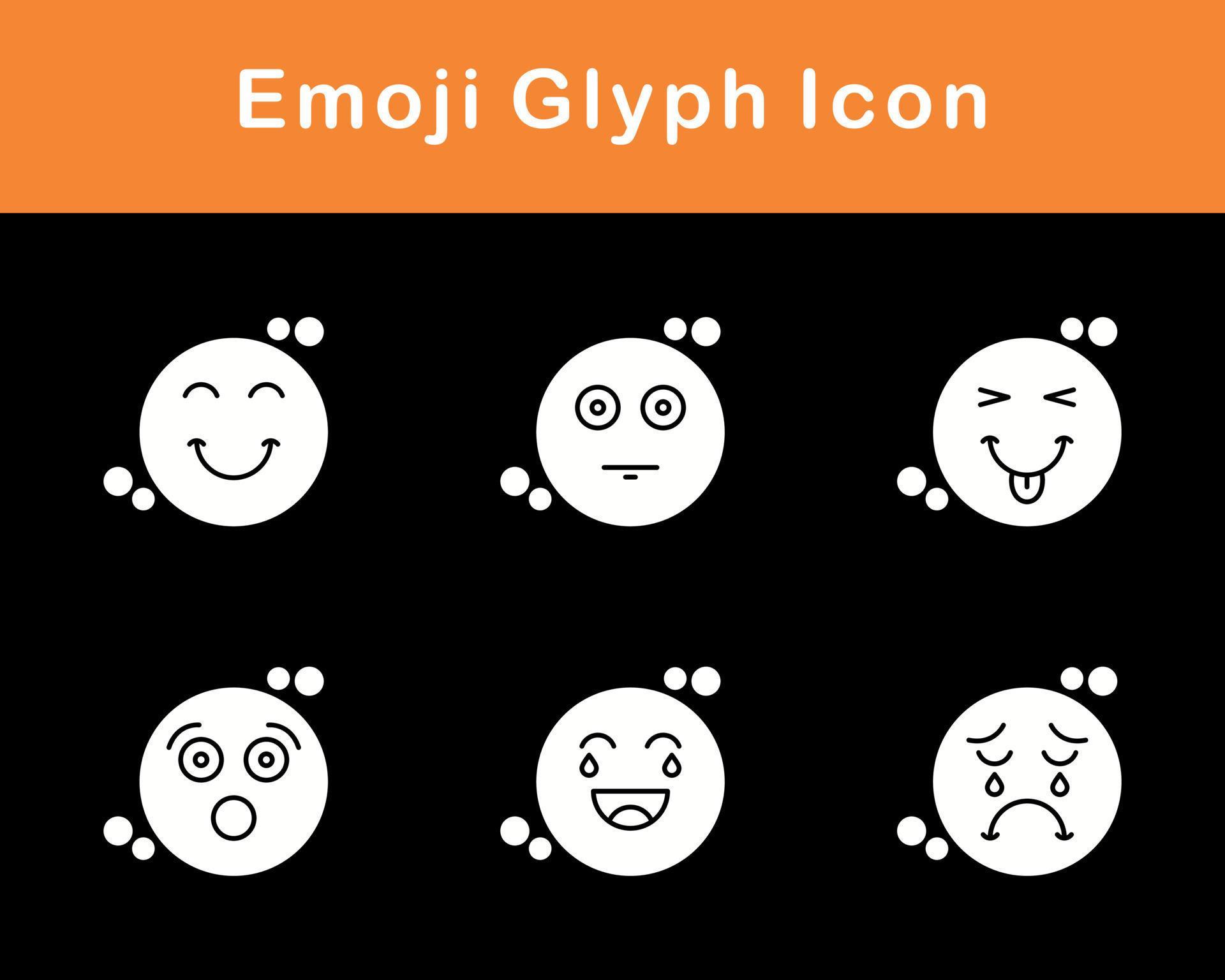 Emoji Vector Icon Set 20260281 Vector Art at Vecteezy
