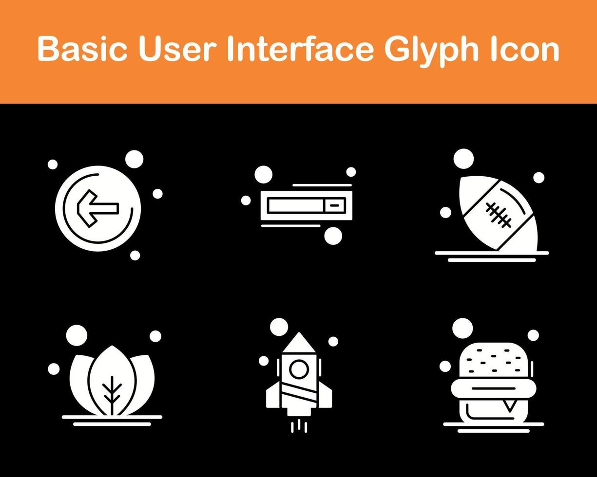 Basic User Interface Vector Icon Set 20262204 Vector Art At Vecteezy