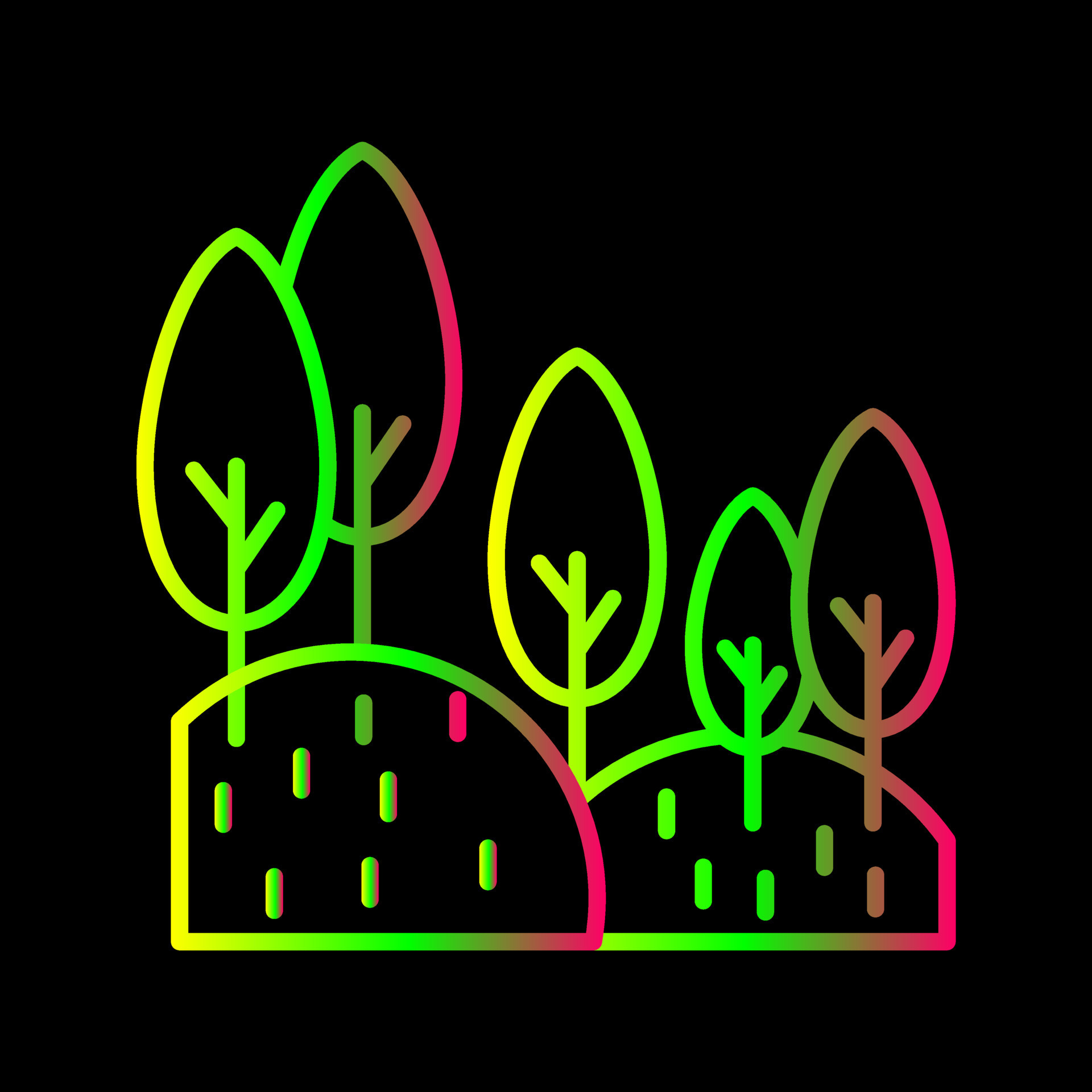 Forest Vector Icon 20265192 Vector Art at Vecteezy