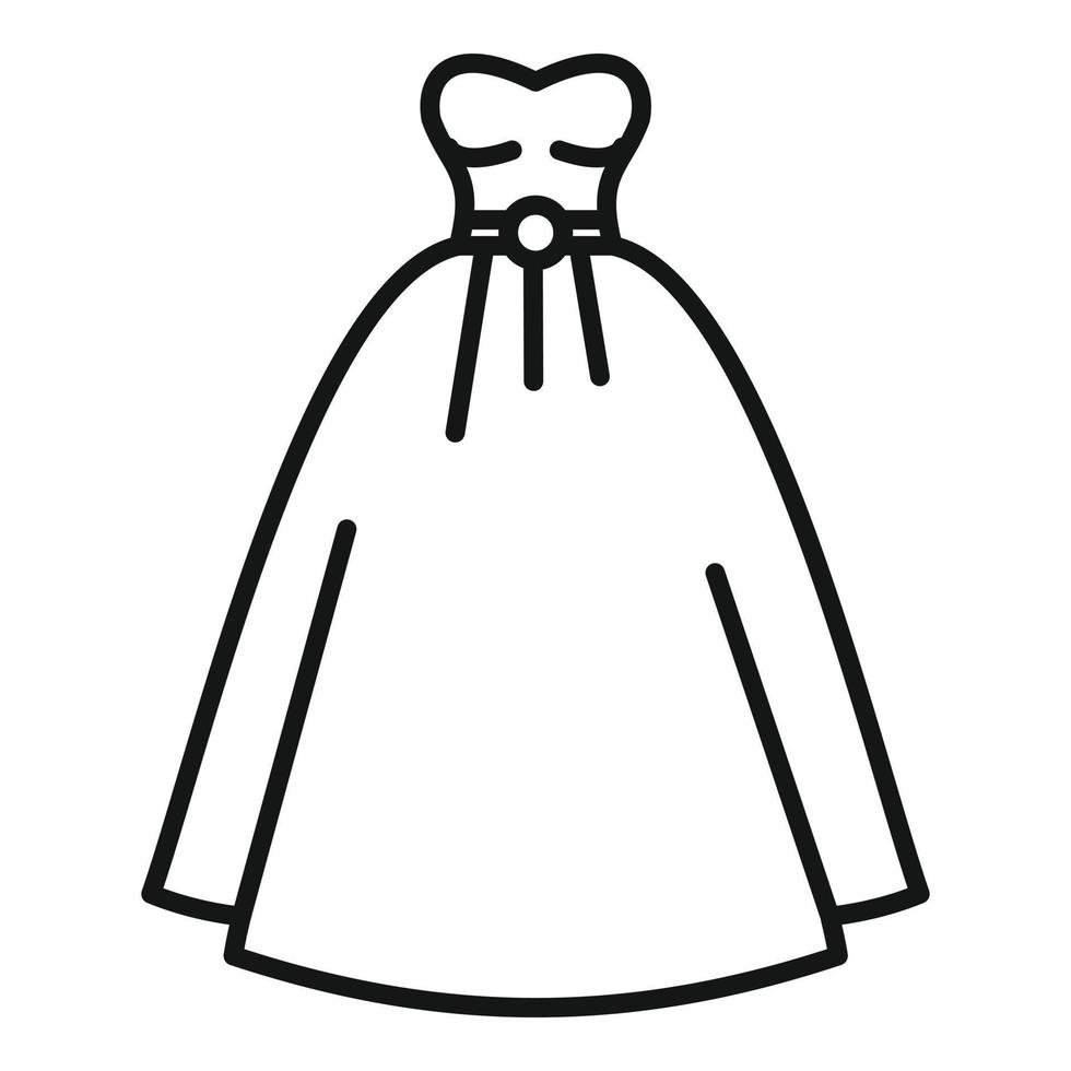 White wedding dress icon outline vector. Bridal veil 20265918 Vector ... White wedding dress icon outline vector. Bridal veil 20265918 Vector ...