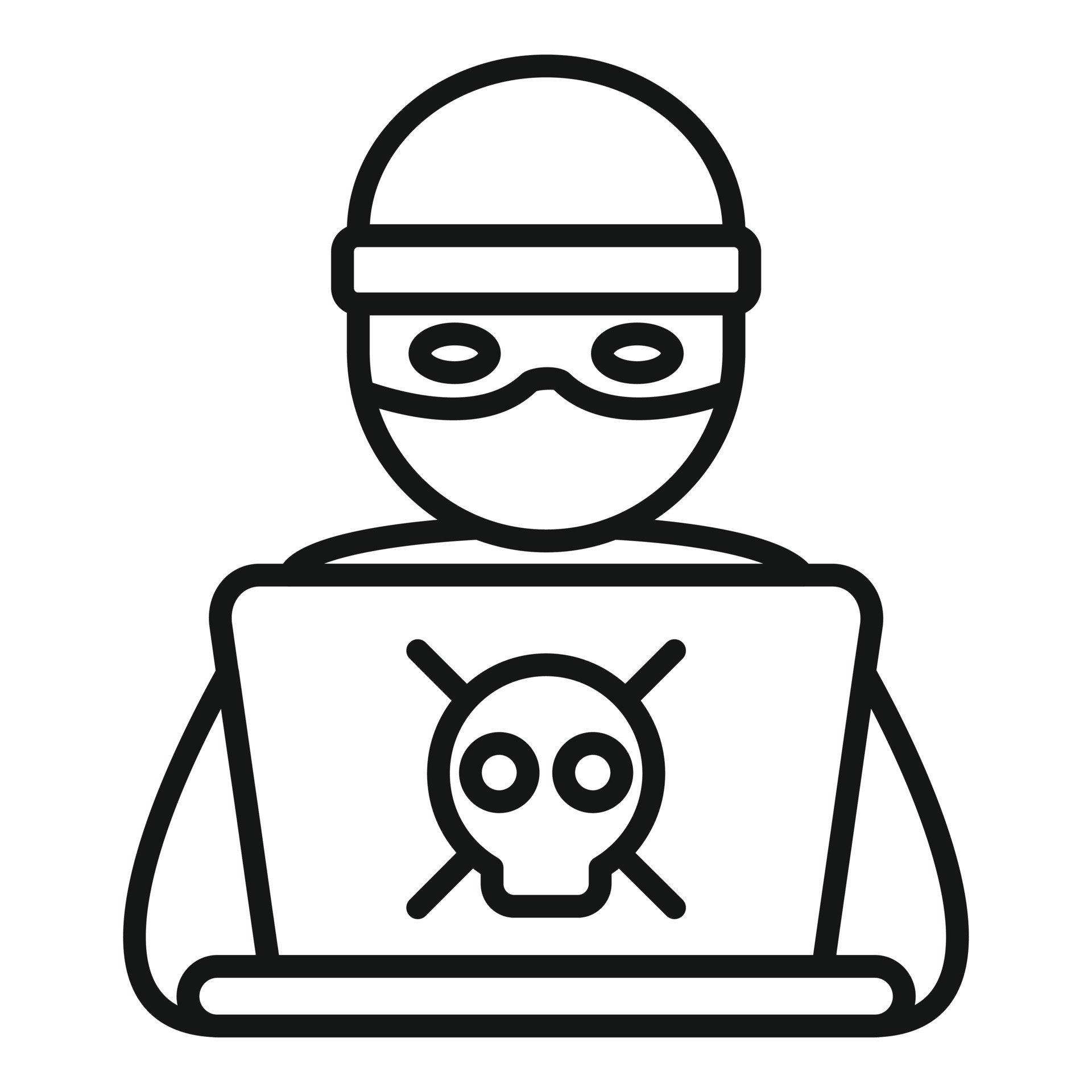 Hacker Working Icon Outline Vector Online Report 20266070 Vector Art At Vecteezy