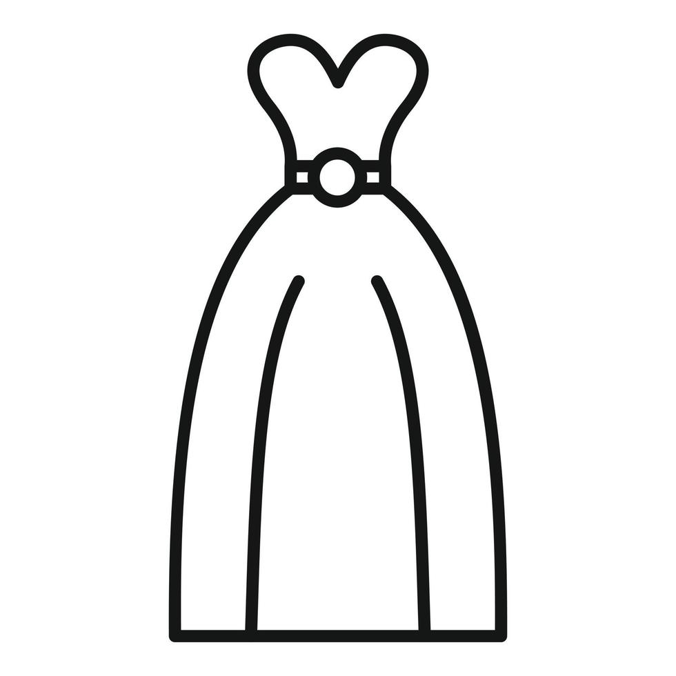 Body wedding dress icon outline vector. Bridal veil 20266207 Vector Art ... Body wedding dress icon outline vector. Bridal veil 20266207 Vector Art ...