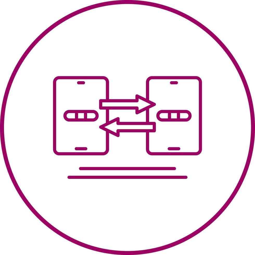 Data Synchronization Vector Icon 20267318 Vector Art At Vecteezy