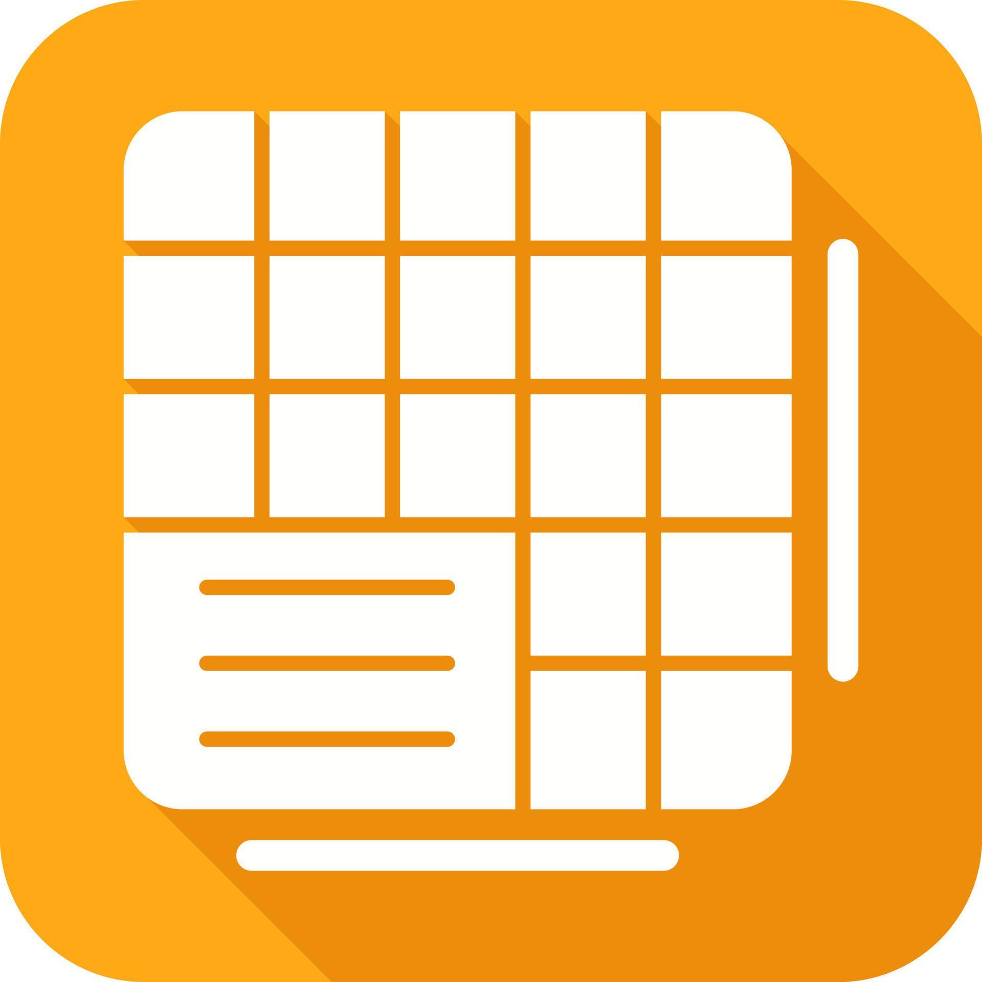 Table Data Vector Icon 20269073 Vector Art at Vecteezy