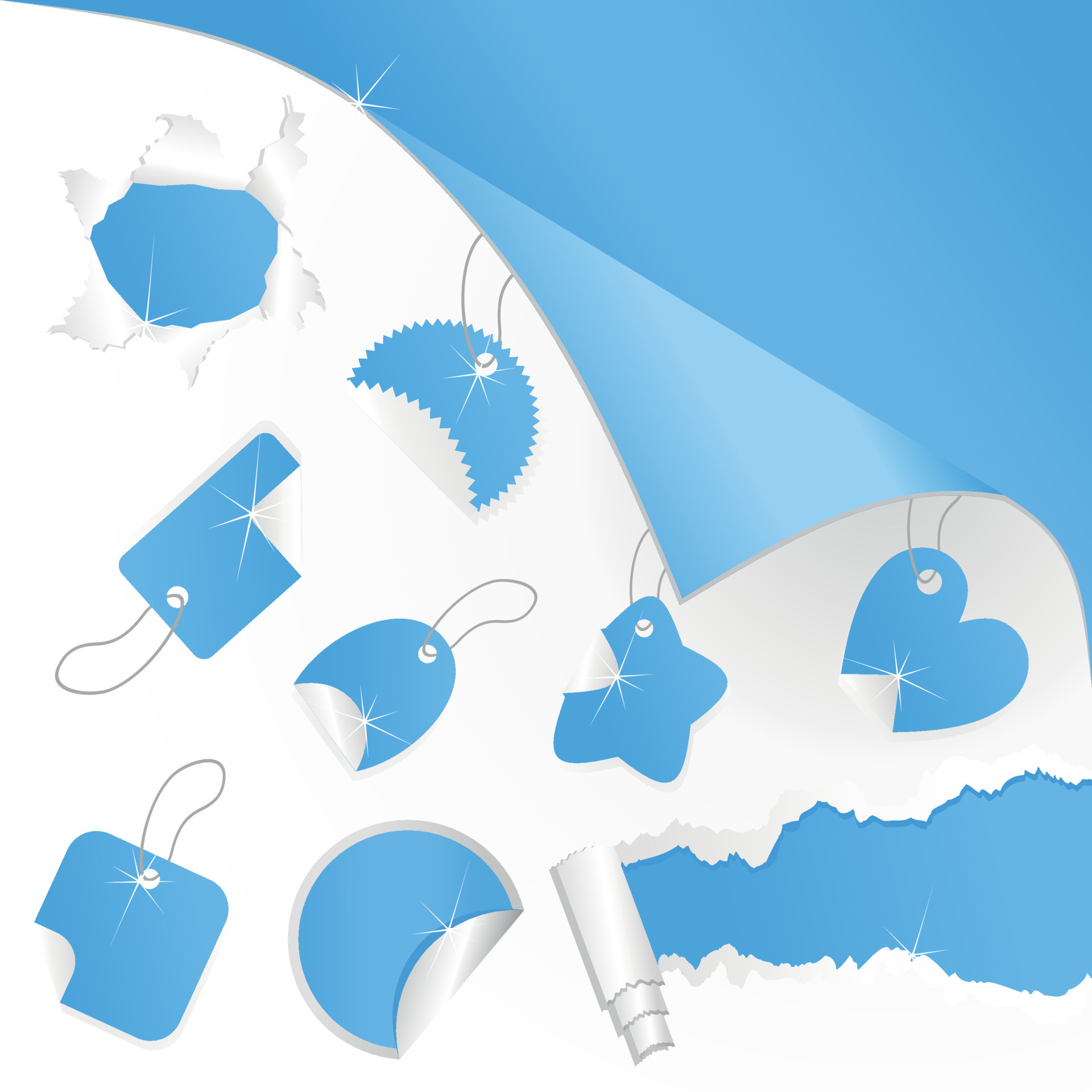 Set of icons sale. A vector illustration 20272868 Vector Art at Vecteezy