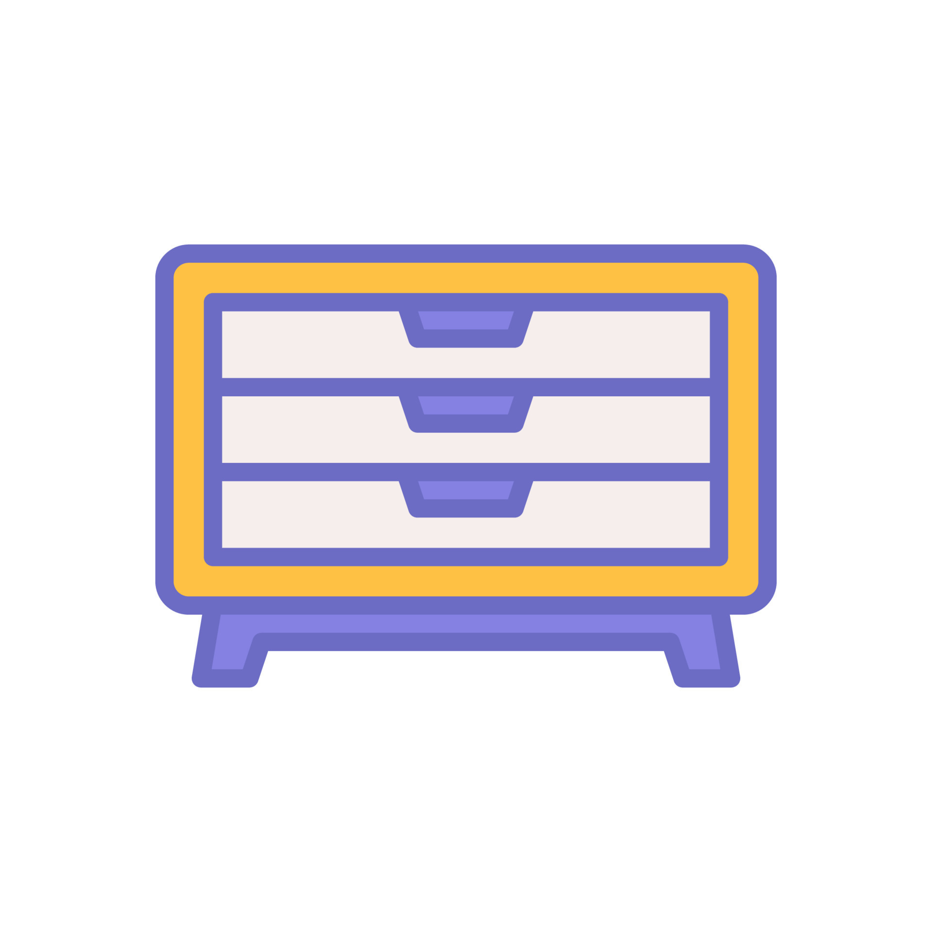chest of drawer icon for your website design, logo, app, UI. 20274514 ...