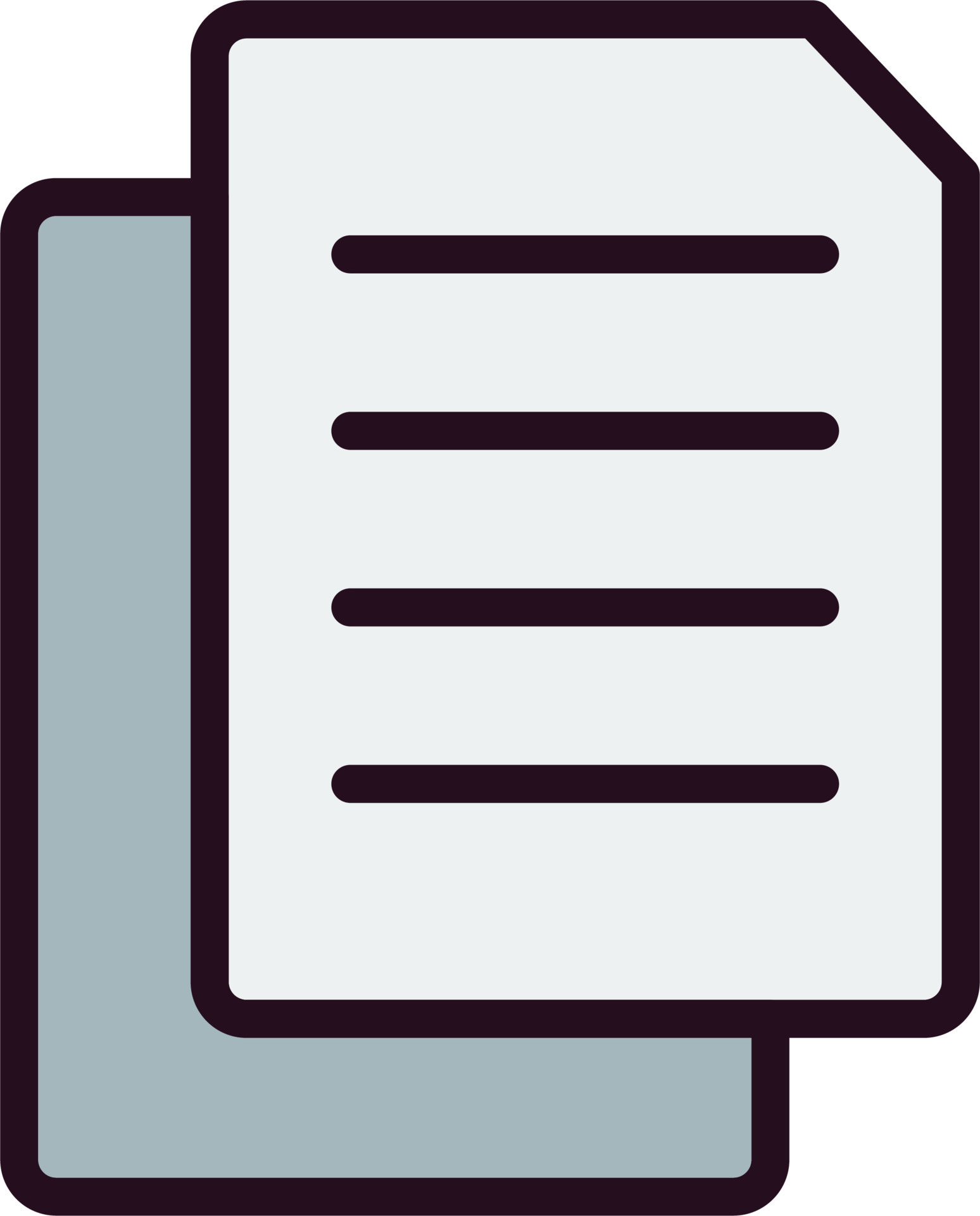 Copy Vector Icon 20278487 Vector Art at Vecteezy