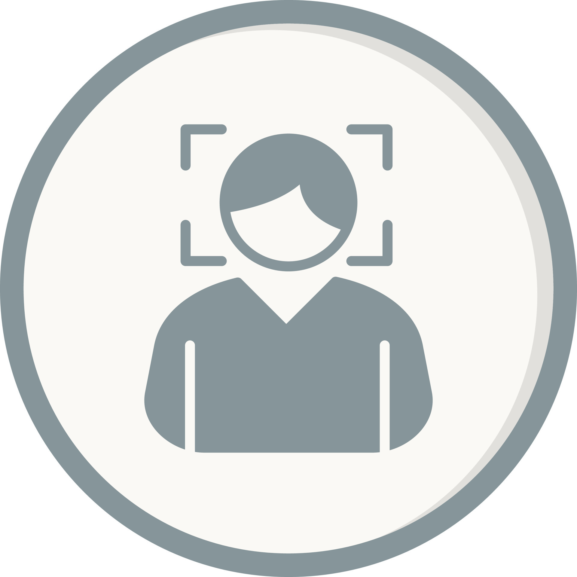 Face Scan Vector Icon 20278611 Vector Art At Vecteezy