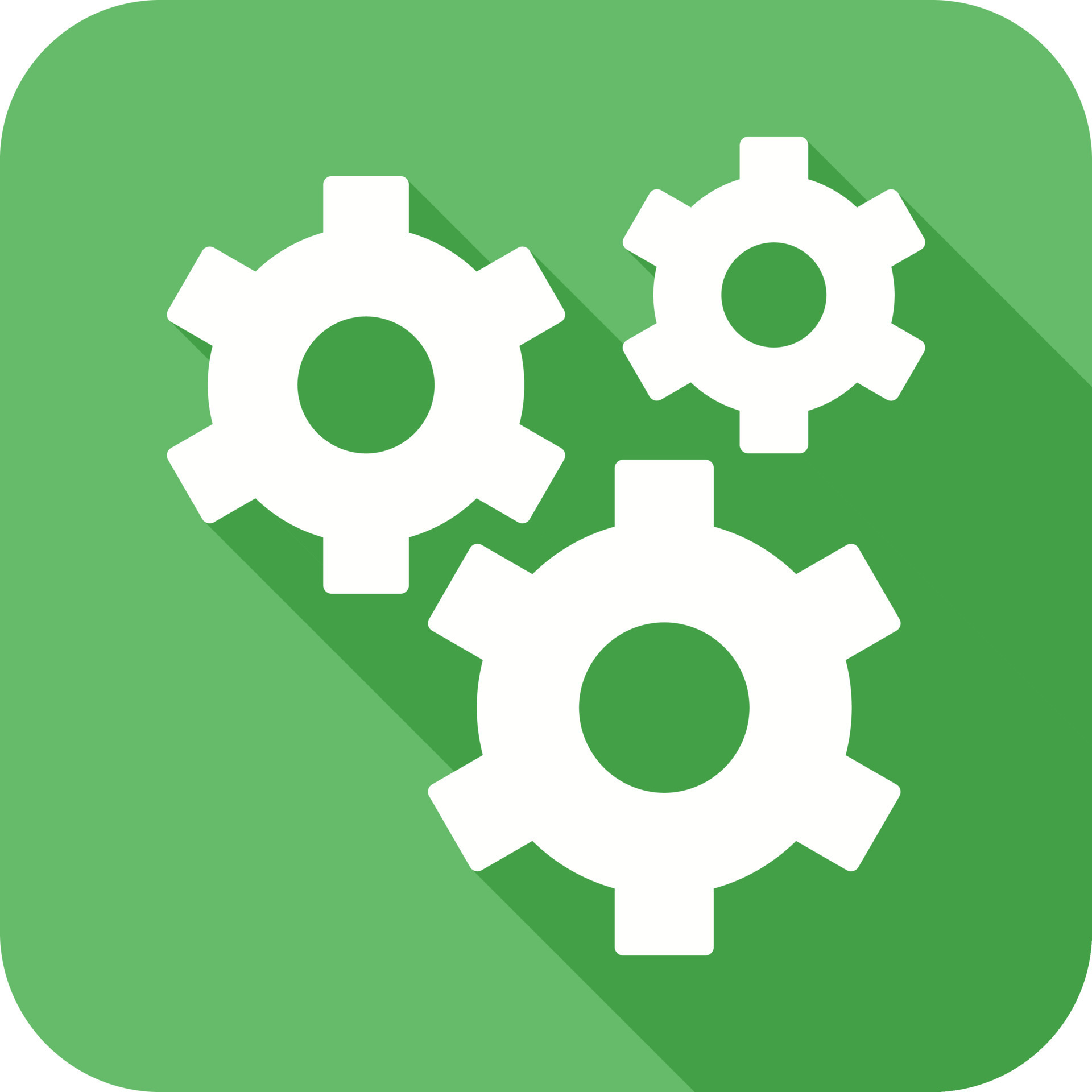 Gears Vector Icon 20279700 Vector Art at Vecteezy