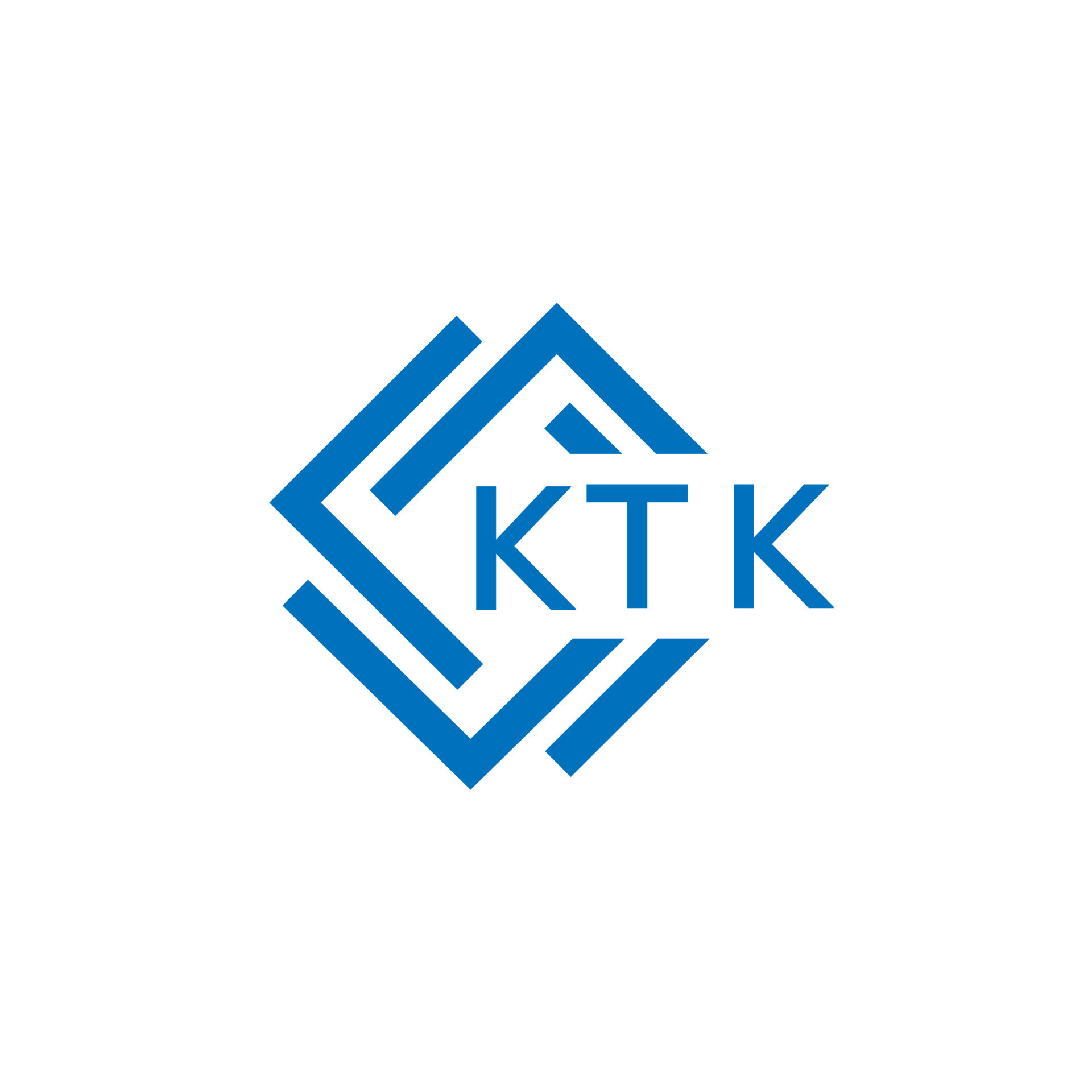 KTK letter logo design on white background. KTK creative circle letter logo concept. KTK letter ...