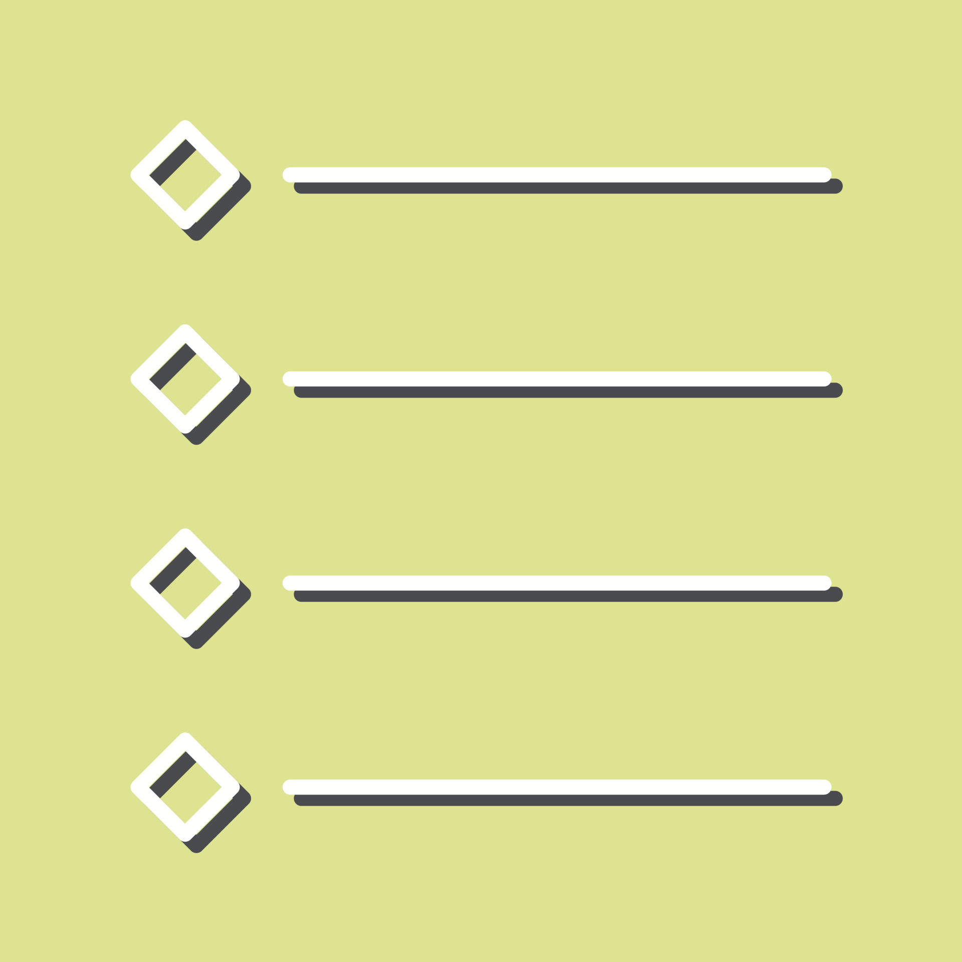 Unique Bulleted list Vector Icon 20281969 Vector Art at Vecteezy Unique Bulleted list Vector Icon 20281969 Vector Art at Vecteezy
