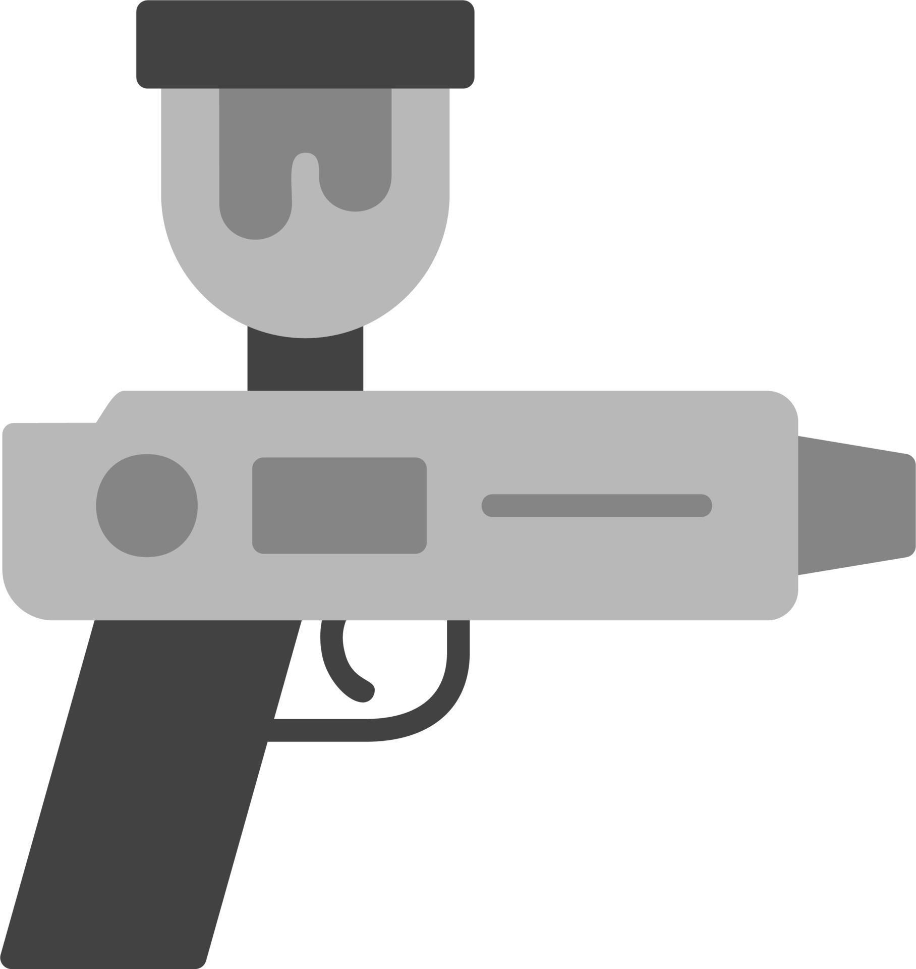 Spray Gun Vector Icon 20285355 Vector Art At Vecteezy