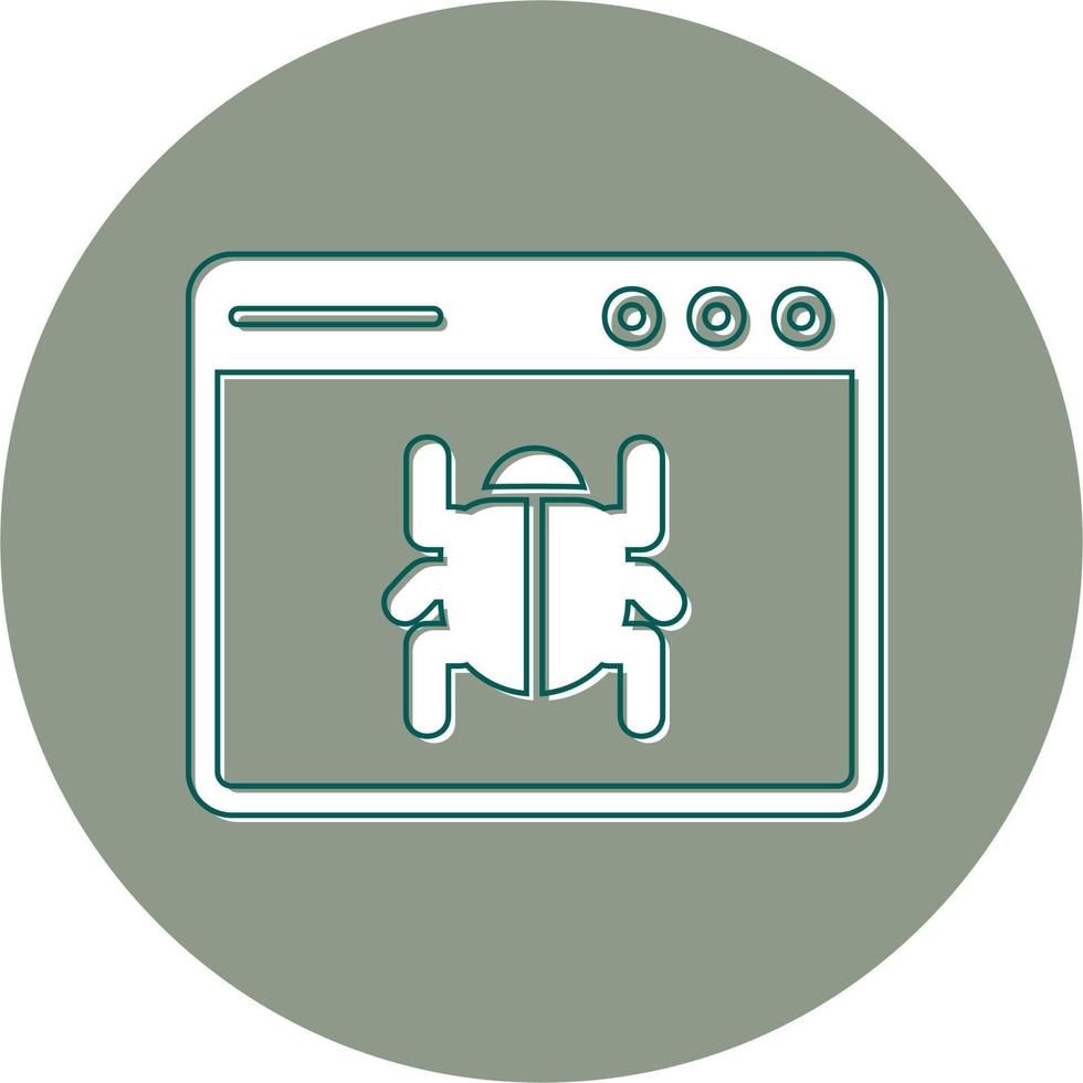 Web Bug Vector Icon 20286023 Vector Art At Vecteezy