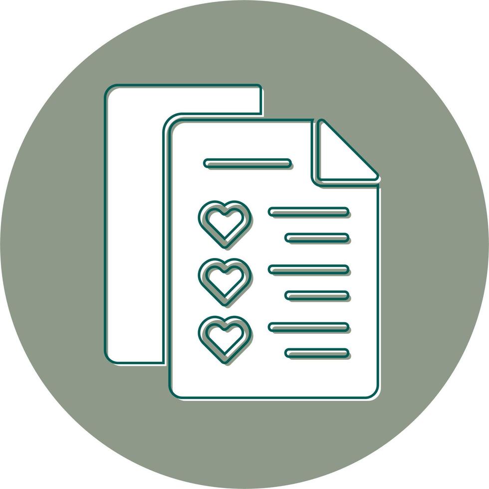 Wishlist Vector Icon 20286859 Vector Art at Vecteezy