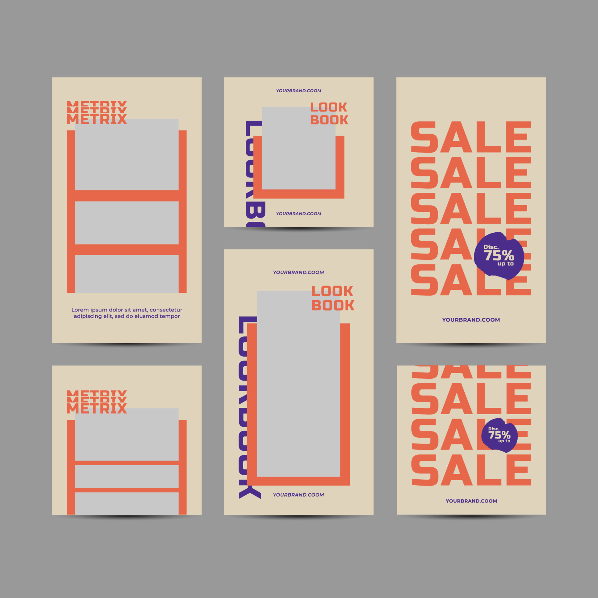 Simple design for editable social media templates 20288274 Vector Art ... Simple design for editable social media templates 20288274 Vector Art ...