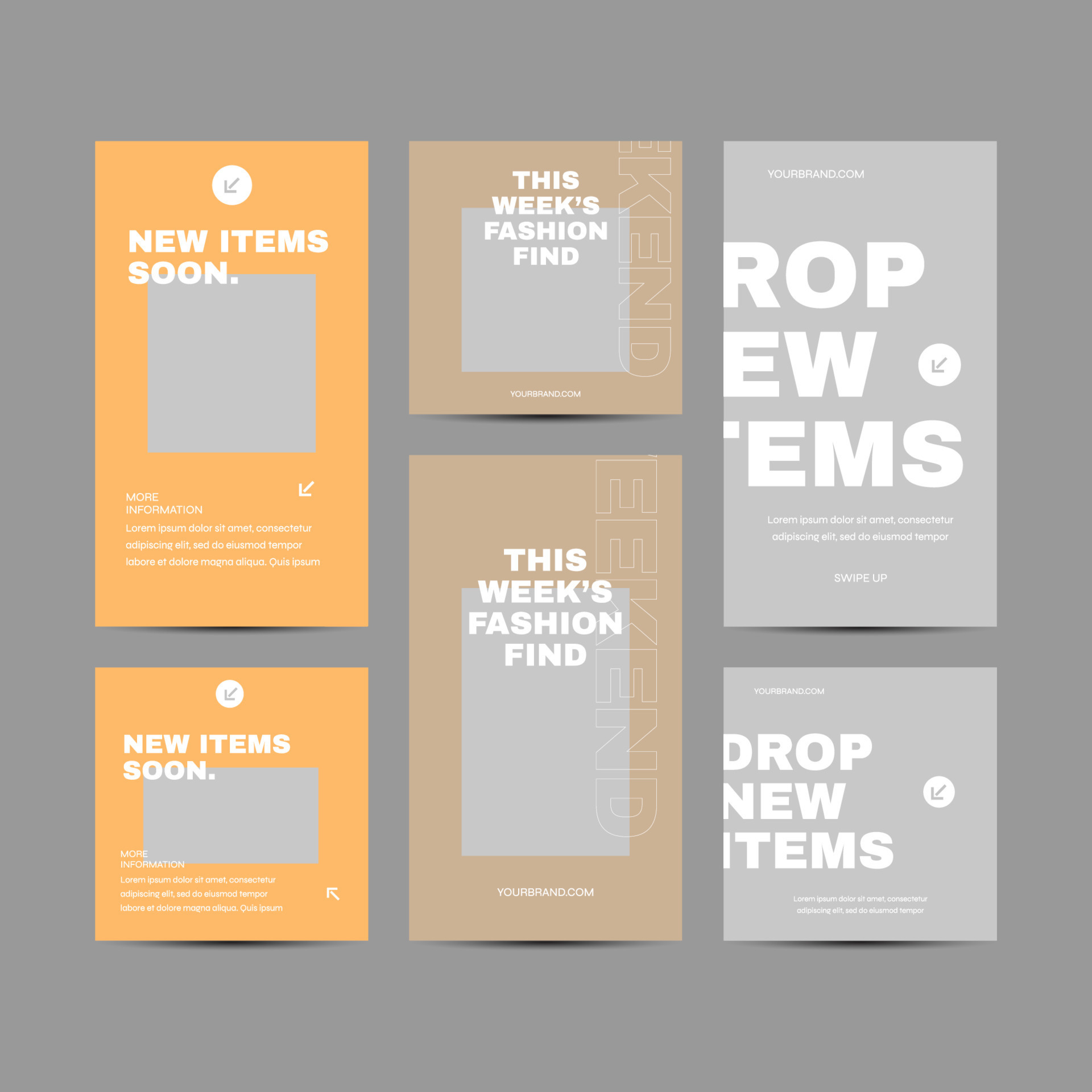 Simple design for editable social media templates 20288276 Vector Art ... Simple design for editable social media templates 20288276 Vector Art ...