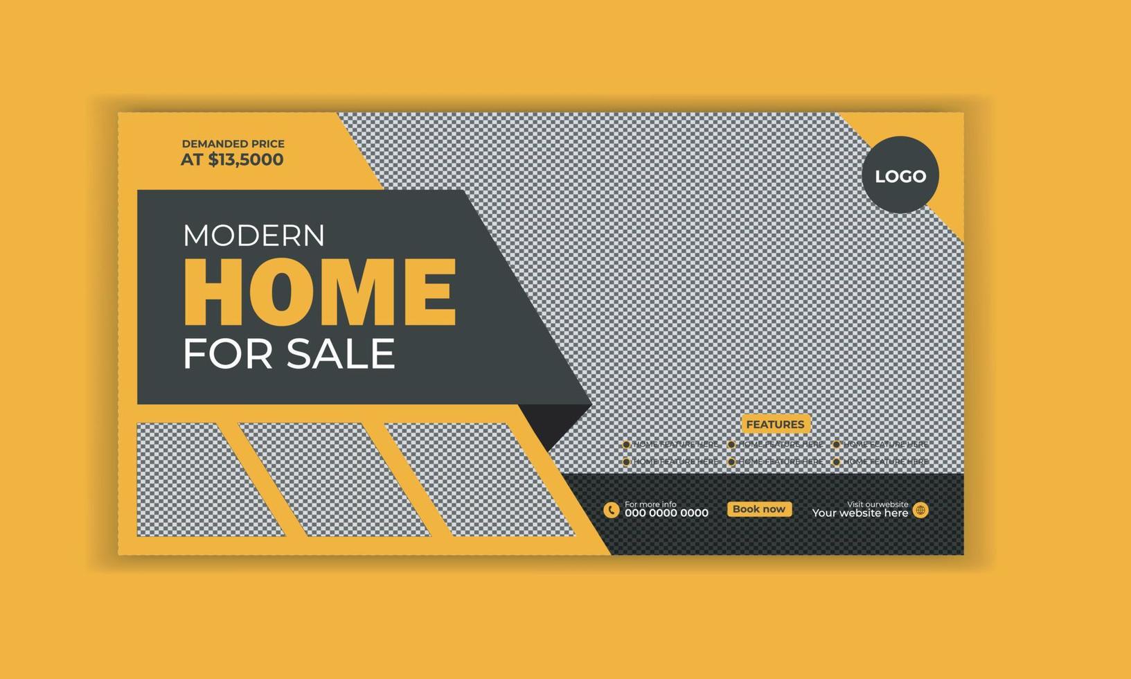 Real estate agency social media banner and online promo event house ... Real estate agency social media banner and online promo event house ...