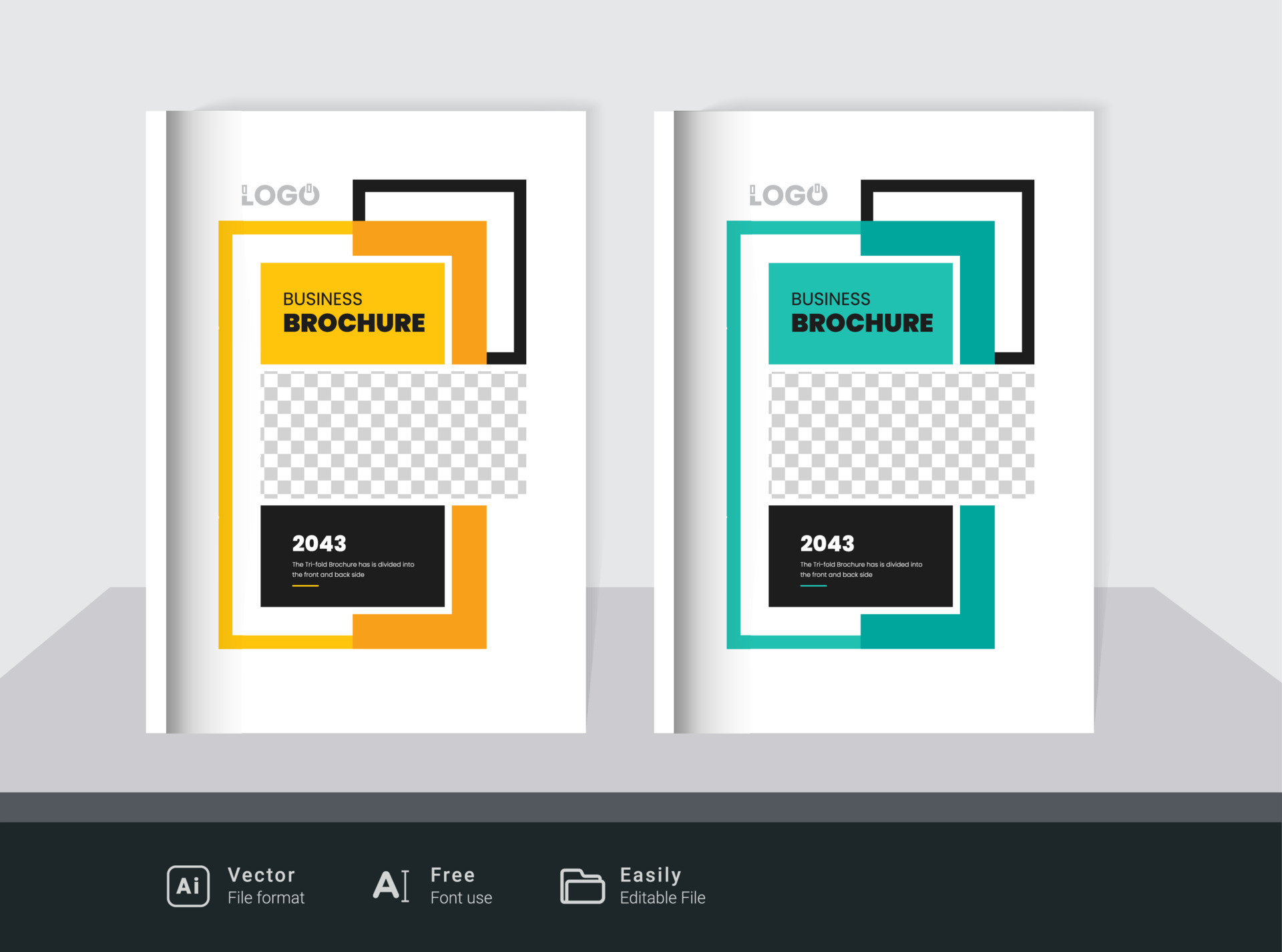 Colorful modern business brochure cover design template 20290206 Vector ... Colorful modern business brochure cover design template 20290206 Vector ...