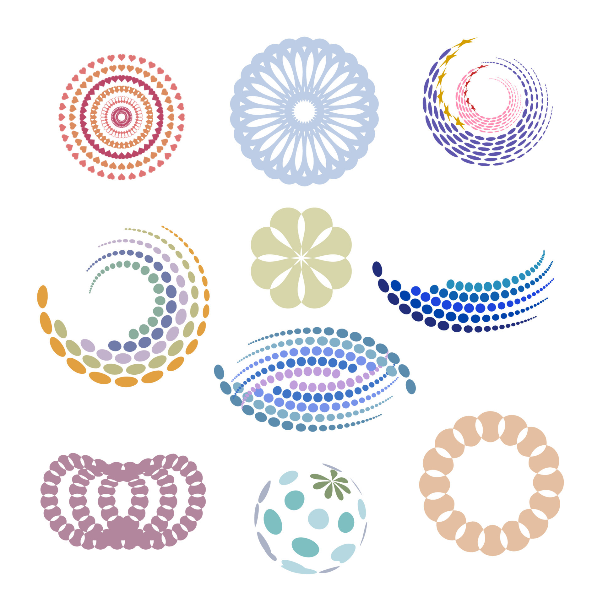 Modern elements graphic design vector set. 20293616 Vector Art at Vecteezy