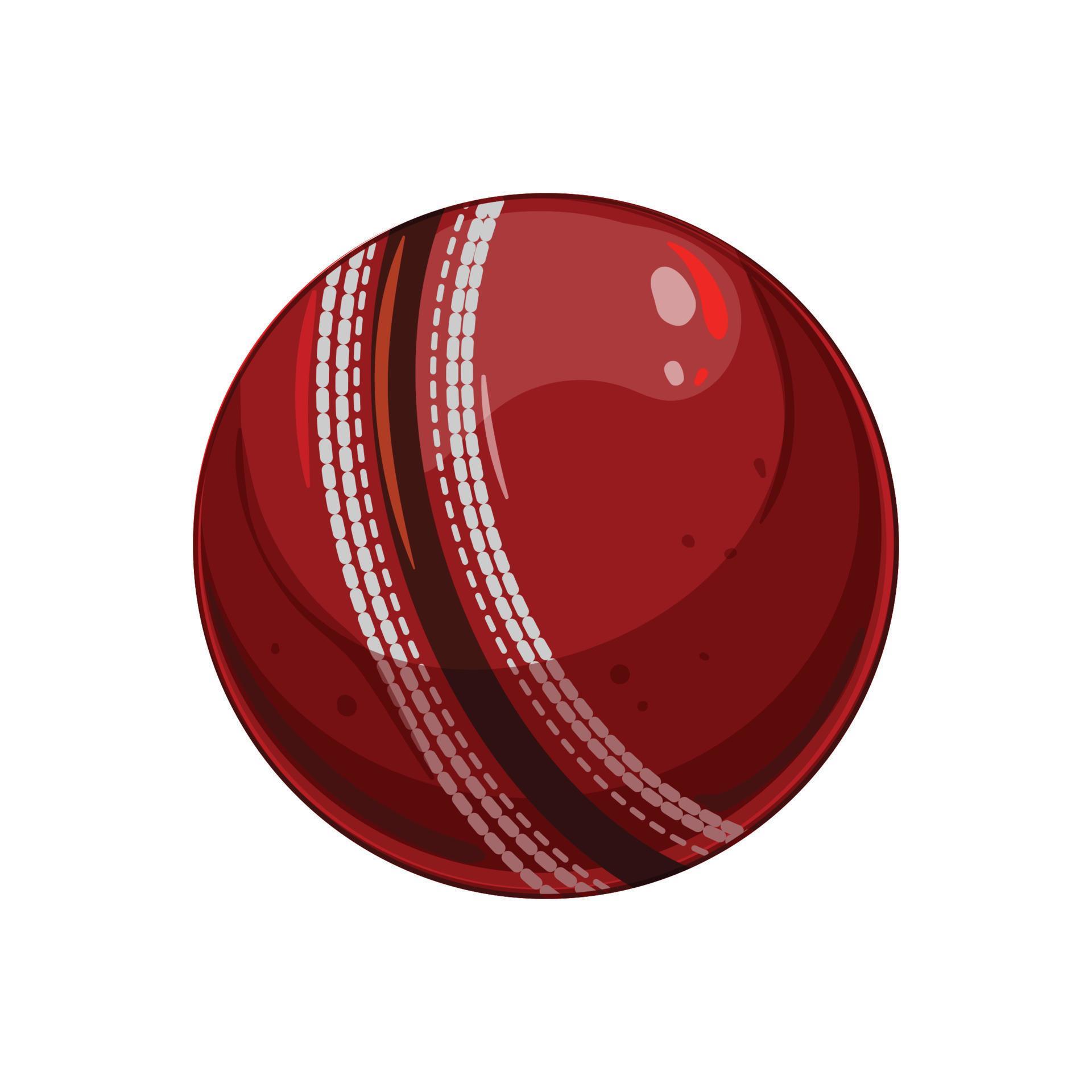 cricket ball sport cartoon vector illustration 20295516 Vector Art at ...