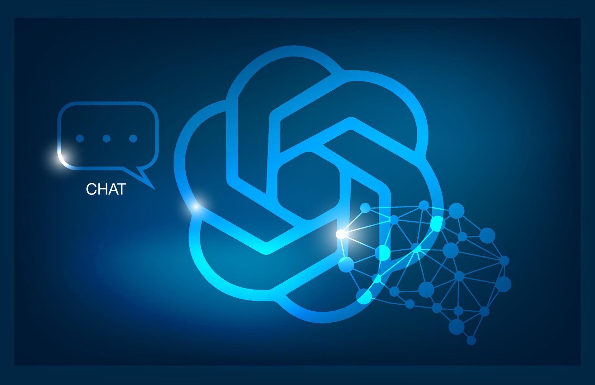 CHATgpt conversation method illustrations. Artificial intelligence ...