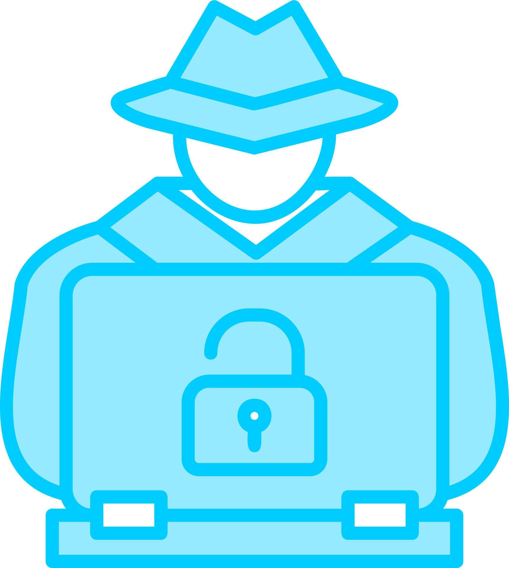 Hacker Cyber Attack Vector Icon 20305884 Vector Art at Vecteezy