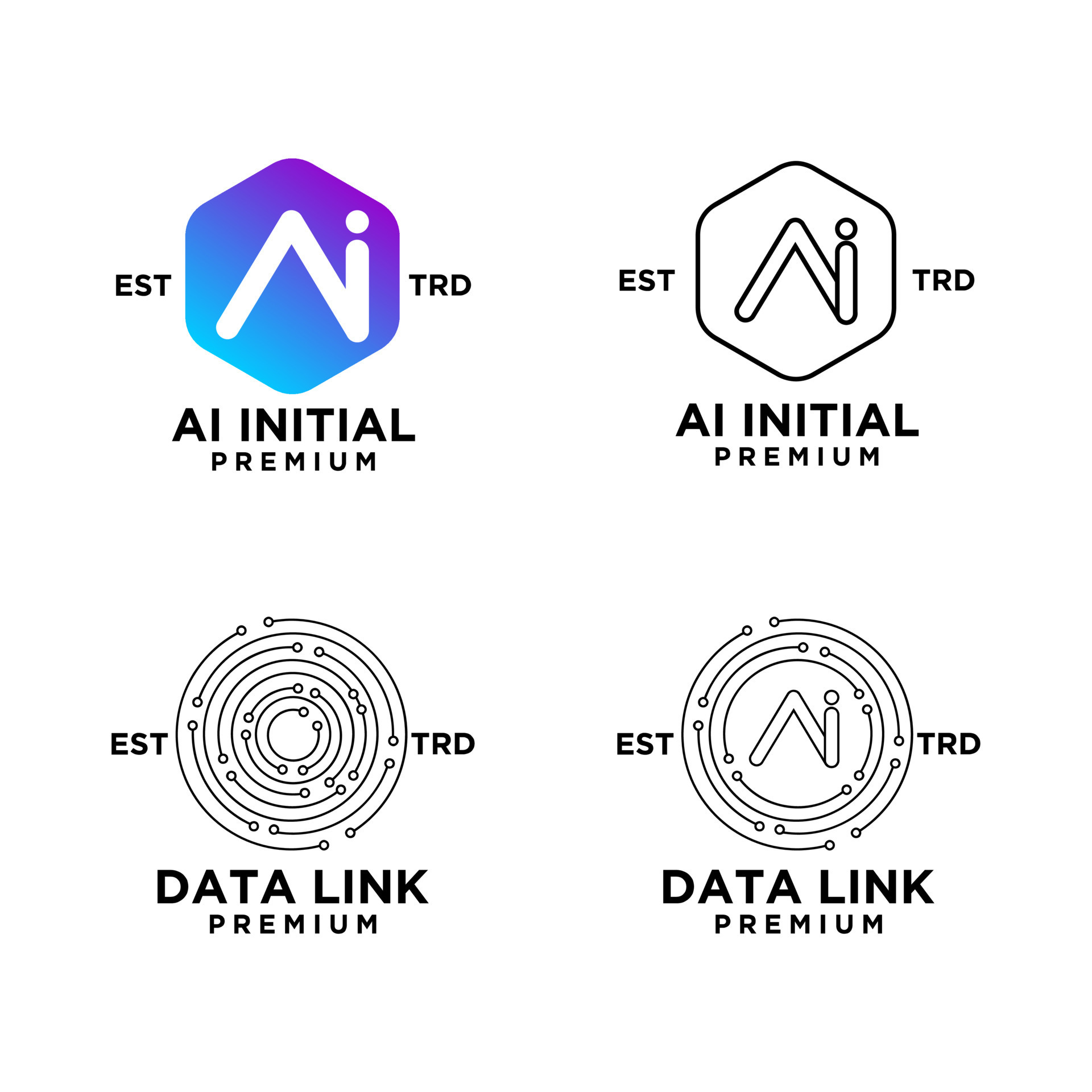 AI artificial intelligence Initial letter icon design logo 20309657 ... AI artificial intelligence Initial letter icon design logo 20309657 ...