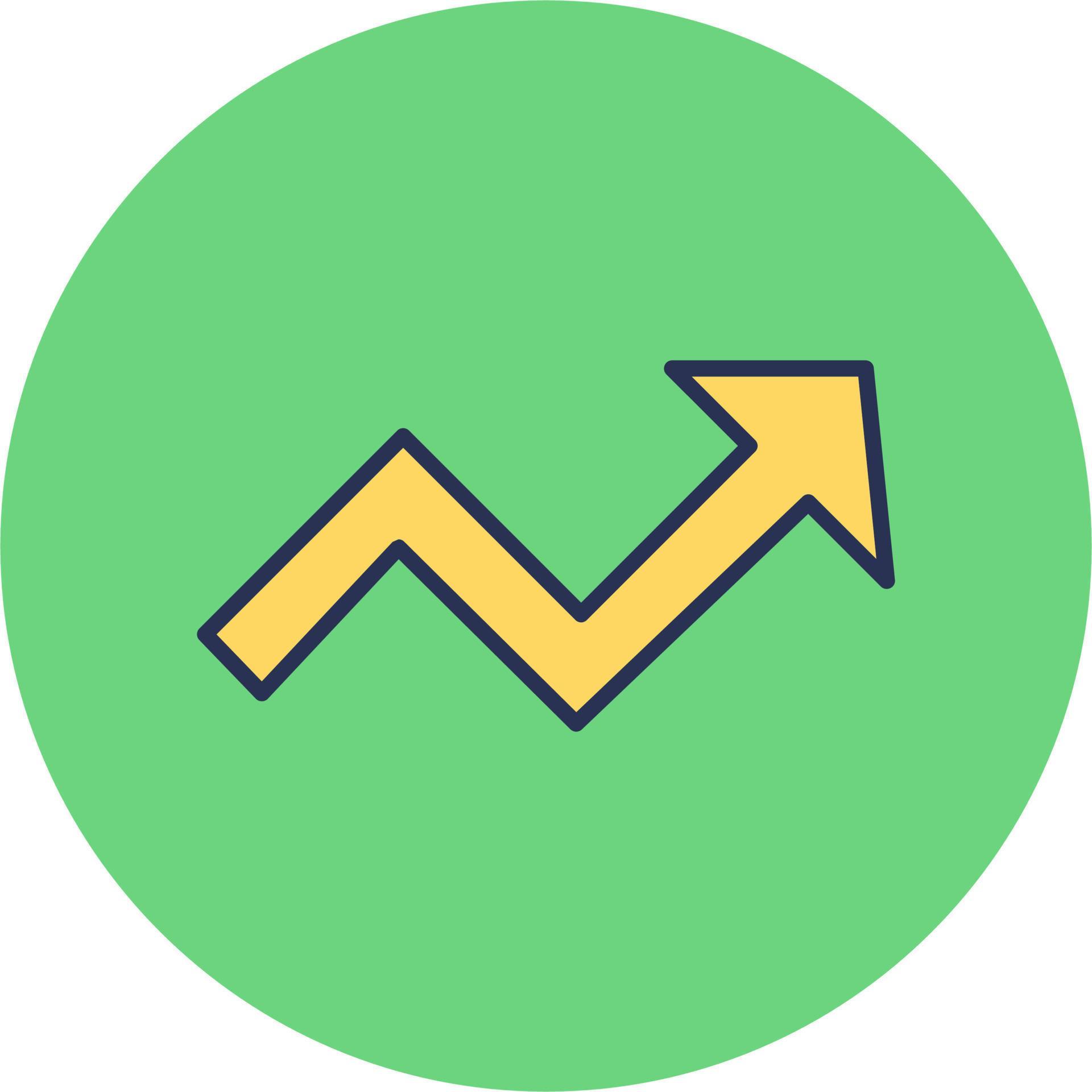 Trend Vector Icon 20310115 Vector Art at Vecteezy