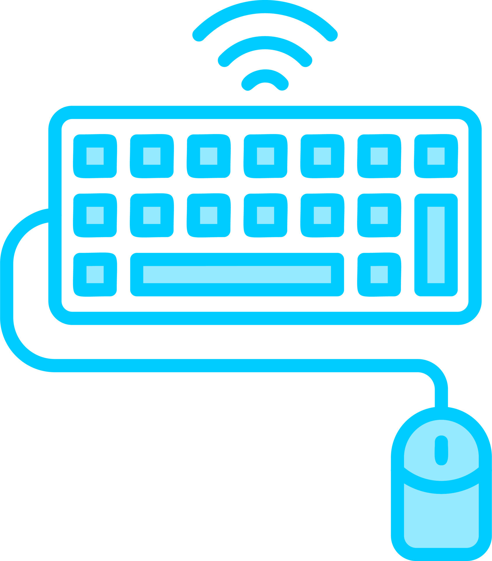Keyboard And Mouse Vector Icon 20310695 Vector Art At Vecteezy
