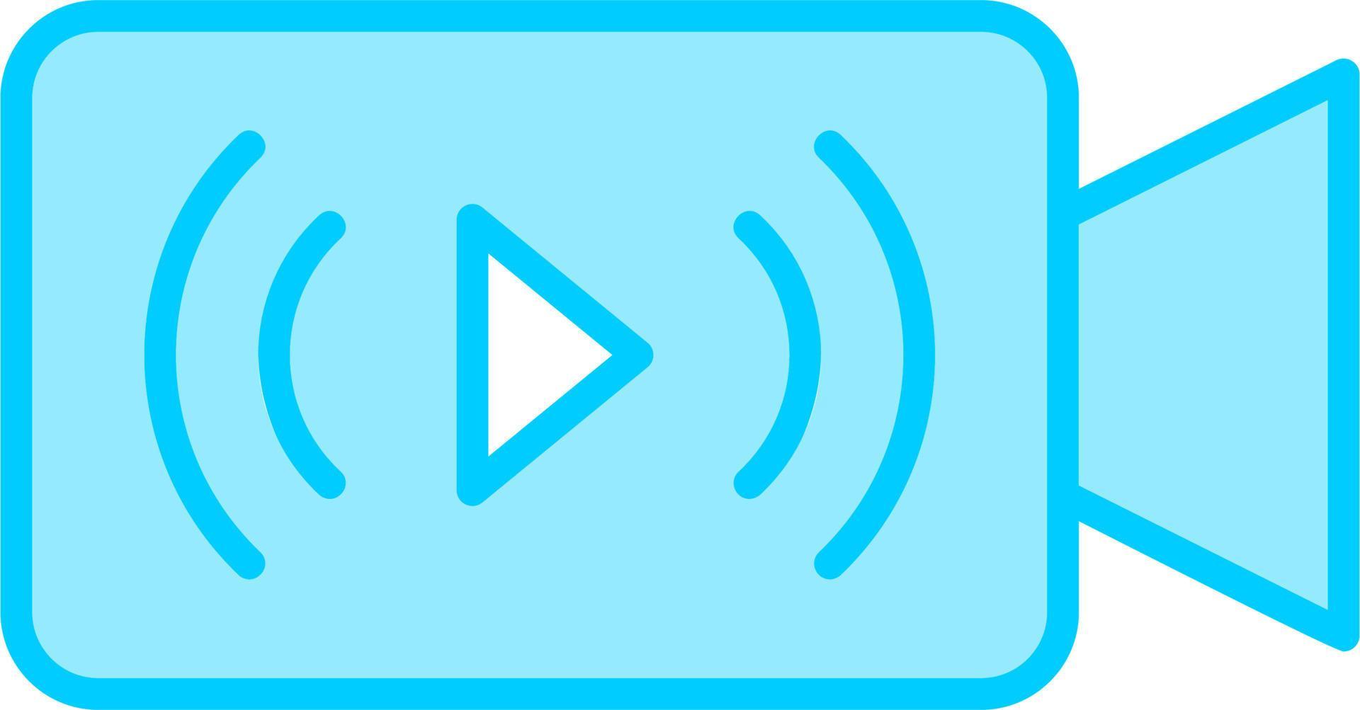 Live Stream Vector Icon 20310705 Vector Art at Vecteezy