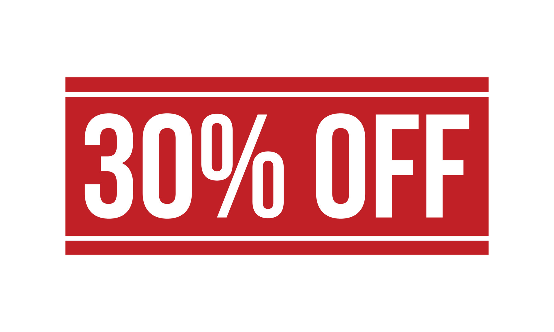 30 Percent Off Rubber Stamp. Red 30 Percent Off Rubber Grunge Stamp Seal Vector Illustration ...