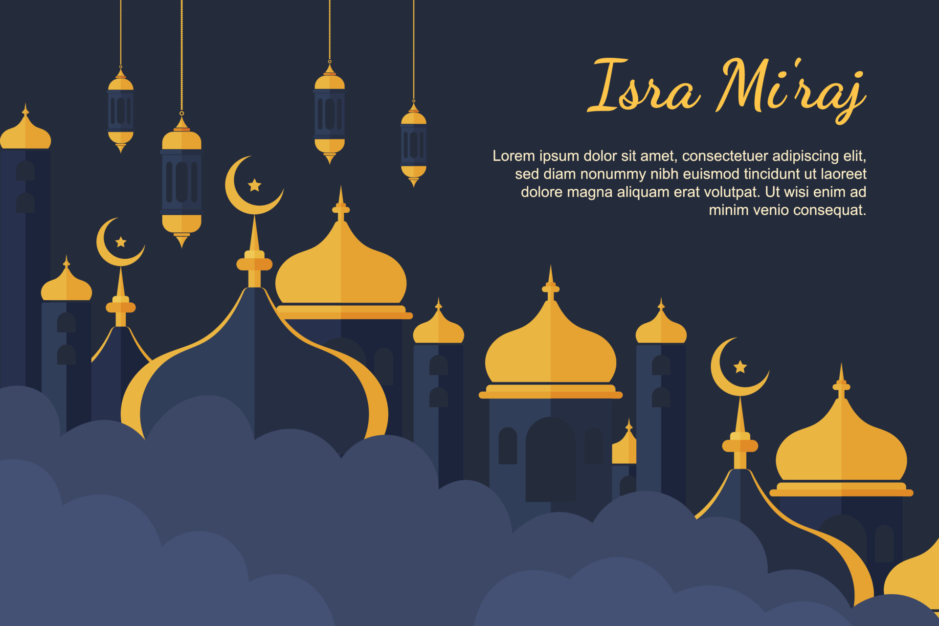 Isra Miraj background. 20314174 Vector Art at Vecteezy Isra Miraj background. 20314174 Vector Art at Vecteezy