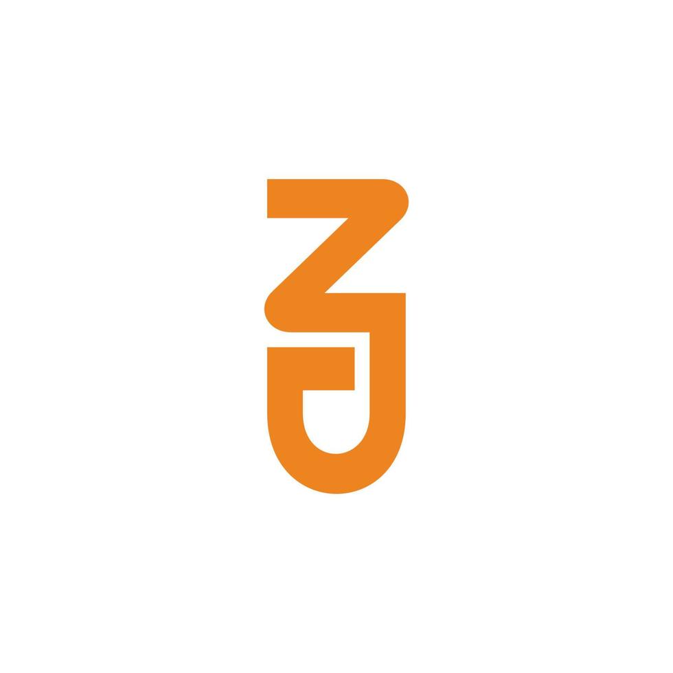 letter zj simple linked geometric line emblem logo vector 20314821 ... letter zj simple linked geometric line emblem logo vector 20314821 ...