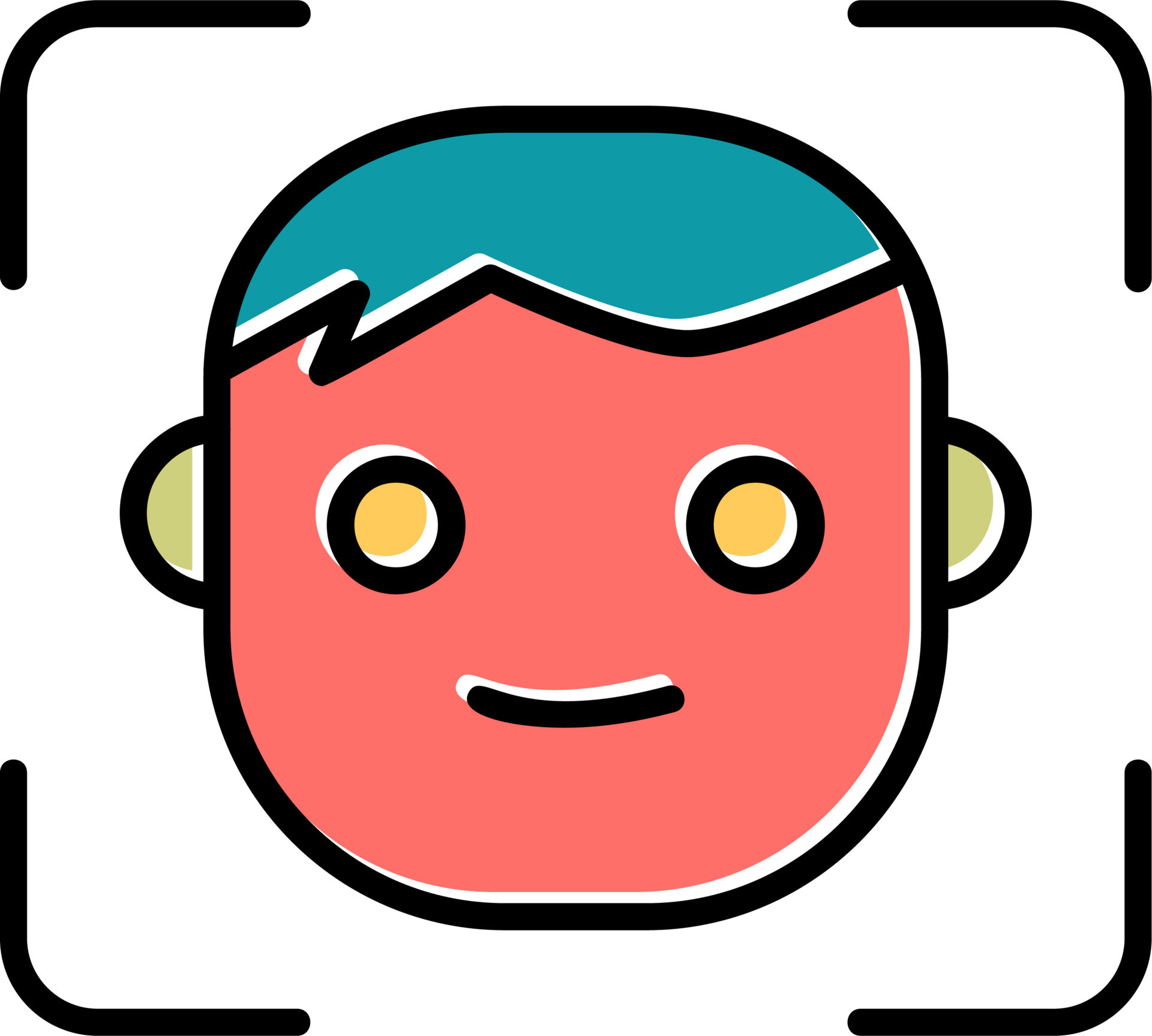 Face Id Vector Icon 20319440 Vector Art at Vecteezy Face Id Vector Icon 20319440 Vector Art at Vecteezy