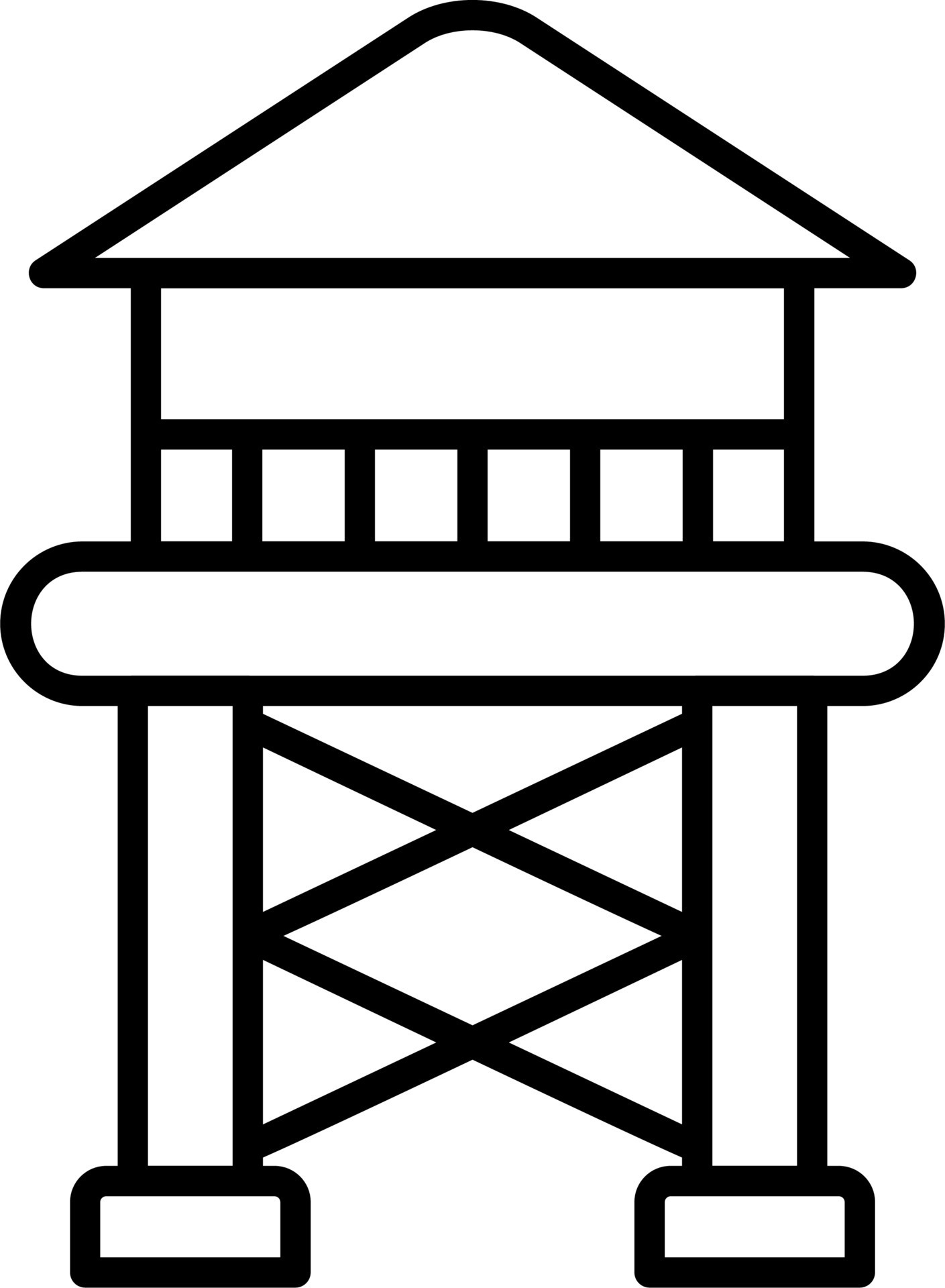 Water Tower Vector Icon 20319851 Vector Art at Vecteezy Water Tower Vector Icon 20319851 Vector Art at Vecteezy