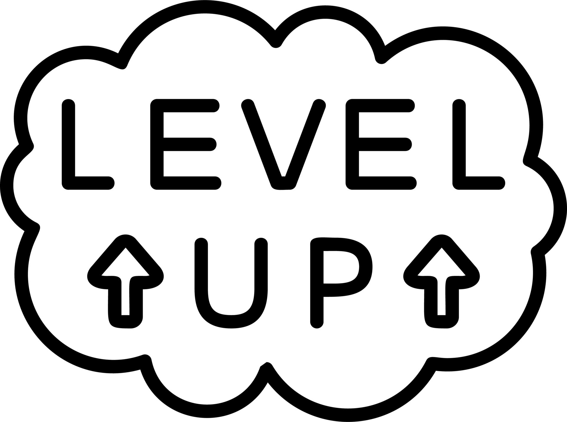 Level Up Vector Icon 20321190 Vector Art at Vecteezy