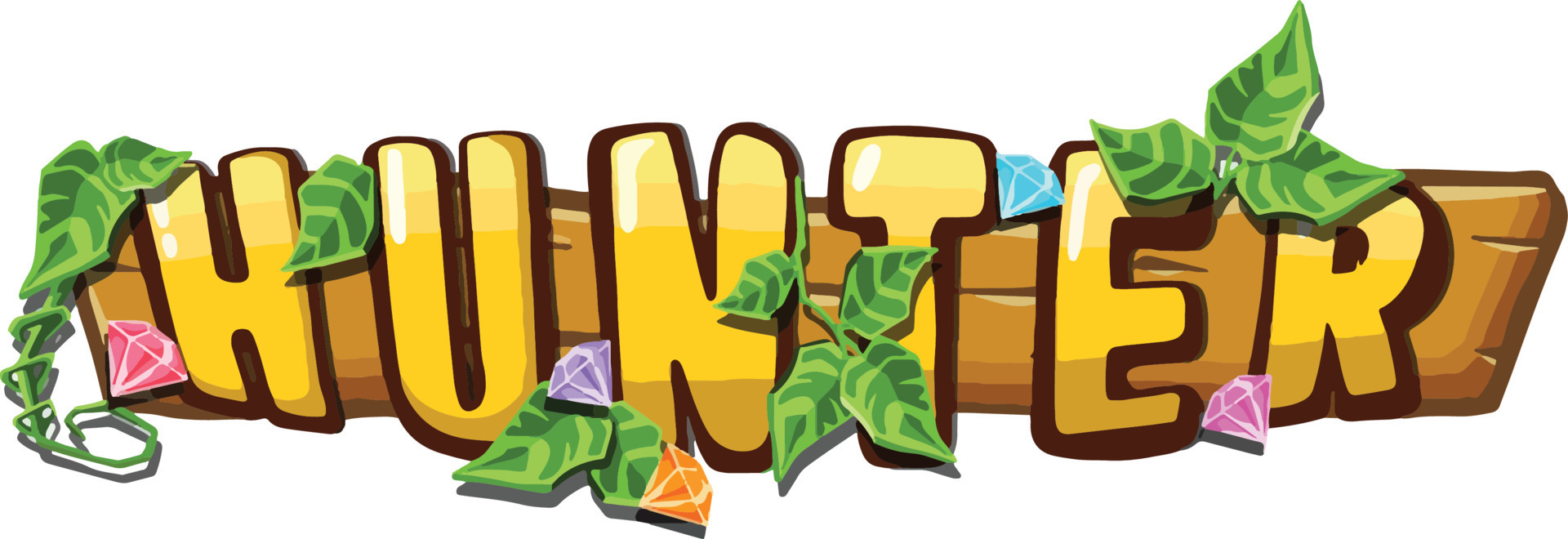 Logo Symbol Hunter Three Dimensional Graphics Inscription 20322015 Vector Art At Vecteezy
