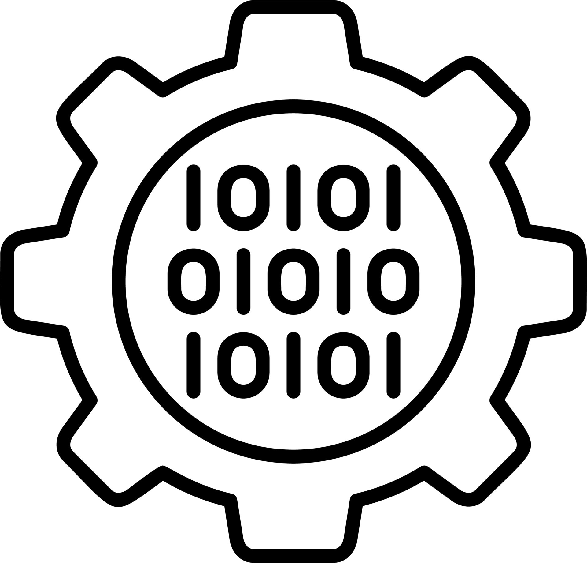 Binary Code Vector Icon 20322854 Vector Art At Vecteezy