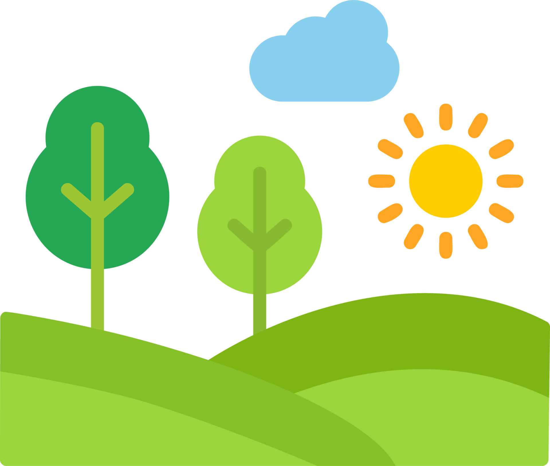 Landscape Vector Icon 20322967 Vector Art at Vecteezy