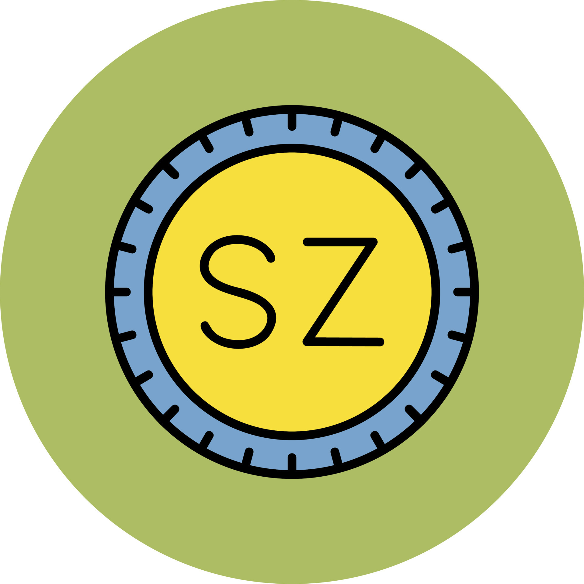 Swaziland Dial Code Vector Icon 20323401 Vector Art At Vecteezy