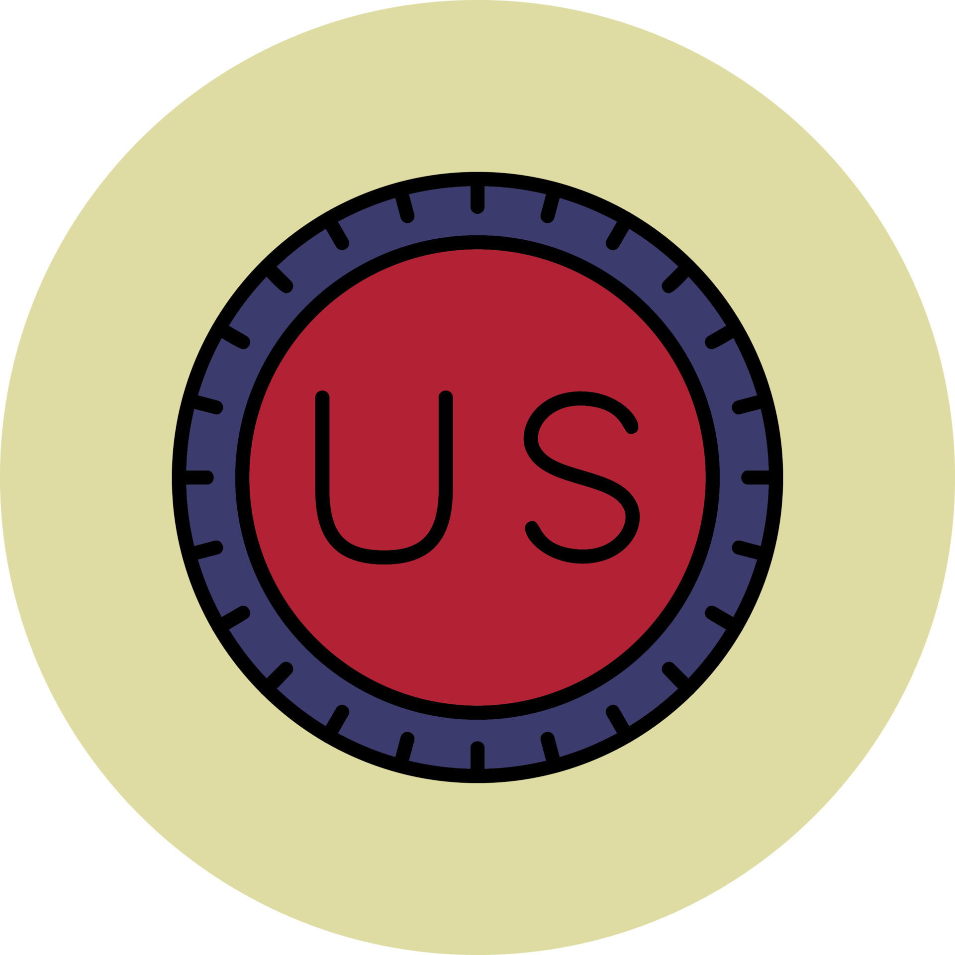 United States Dial Code Vector Icon 20323411 Vector Art At Vecteezy