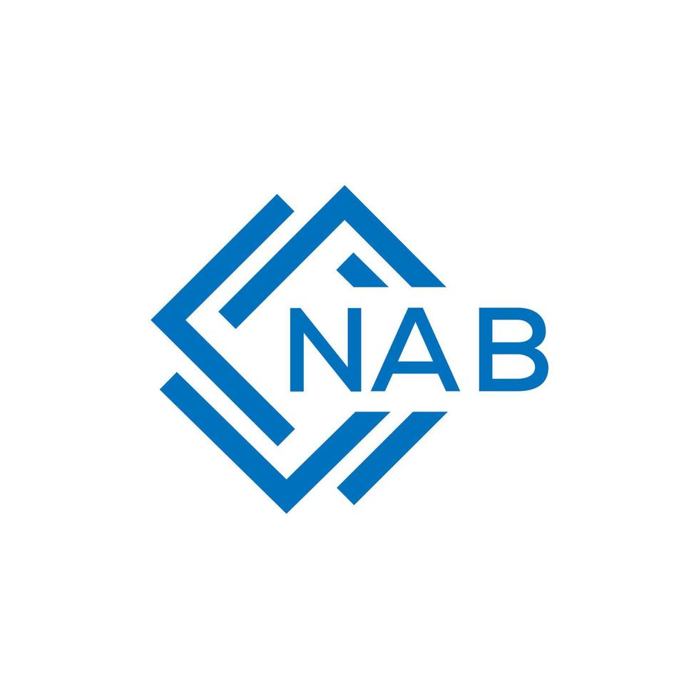 Nab Creative Circle Letter Logo Concept Nab Letter Design 20324737 Vector Art At Vecteezy