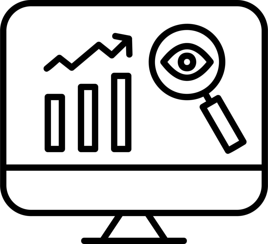 Monitoring Vector Icon 20326131 Vector Art At Vecteezy