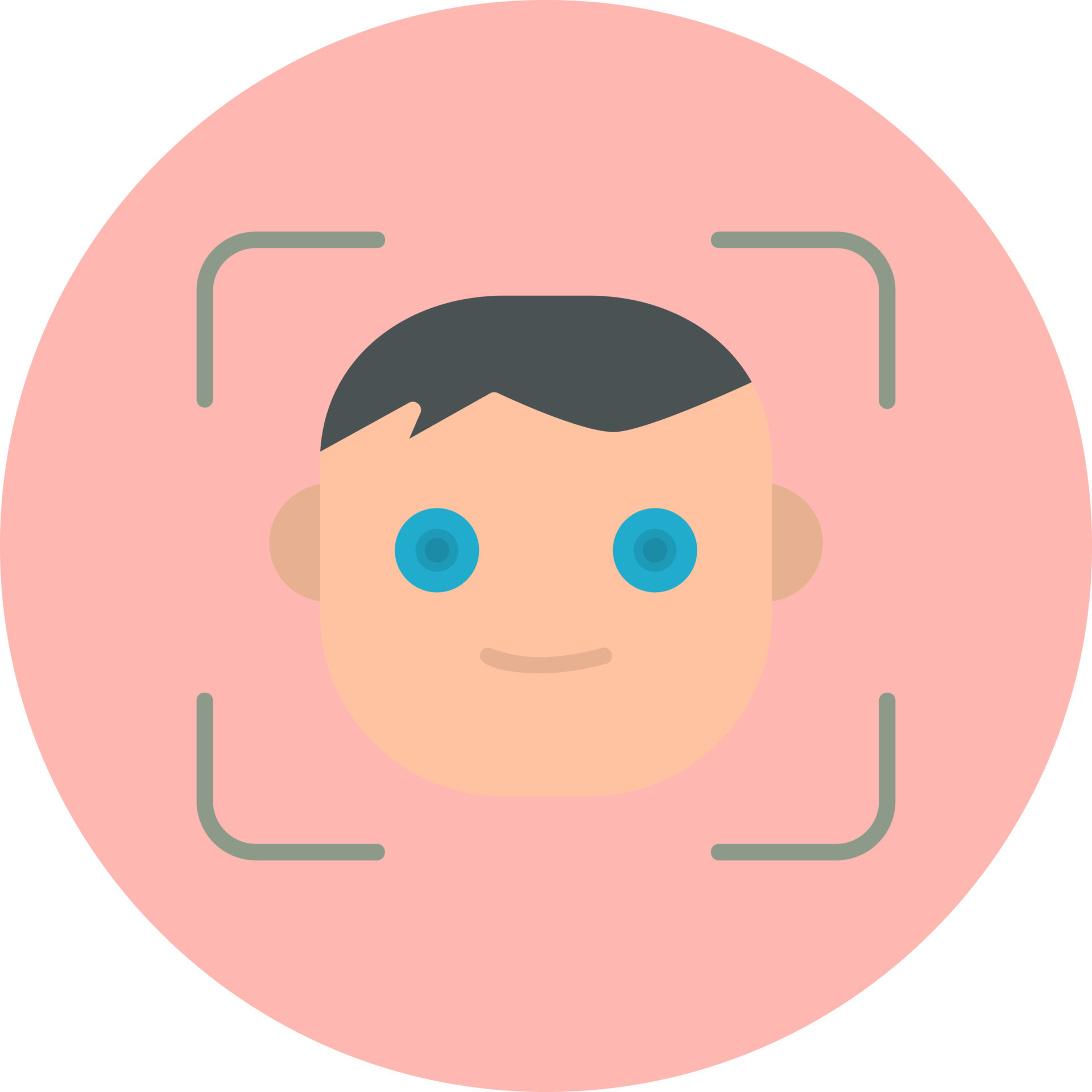 Face Id Vector Icon 20326173 Vector Art at Vecteezy Face Id Vector Icon 20326173 Vector Art at Vecteezy