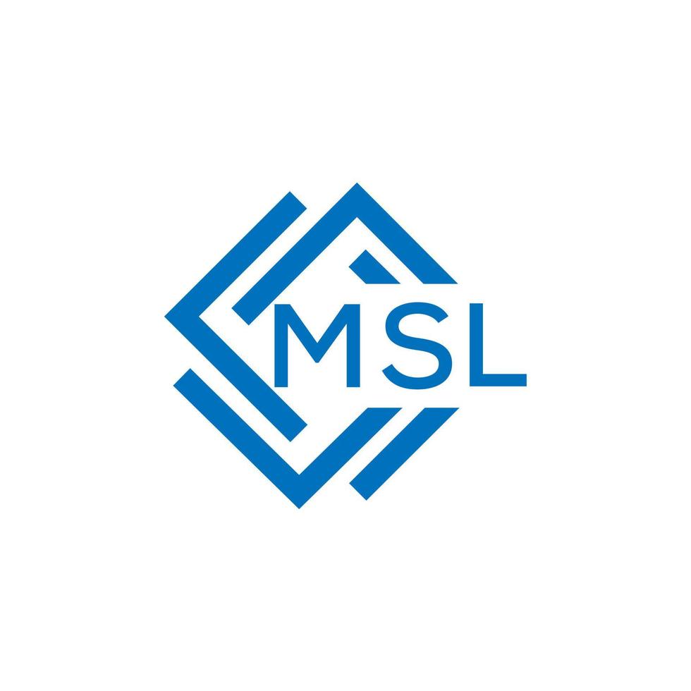 MSL creative circle letter logo concept. MSL letter design. 20326493 ...