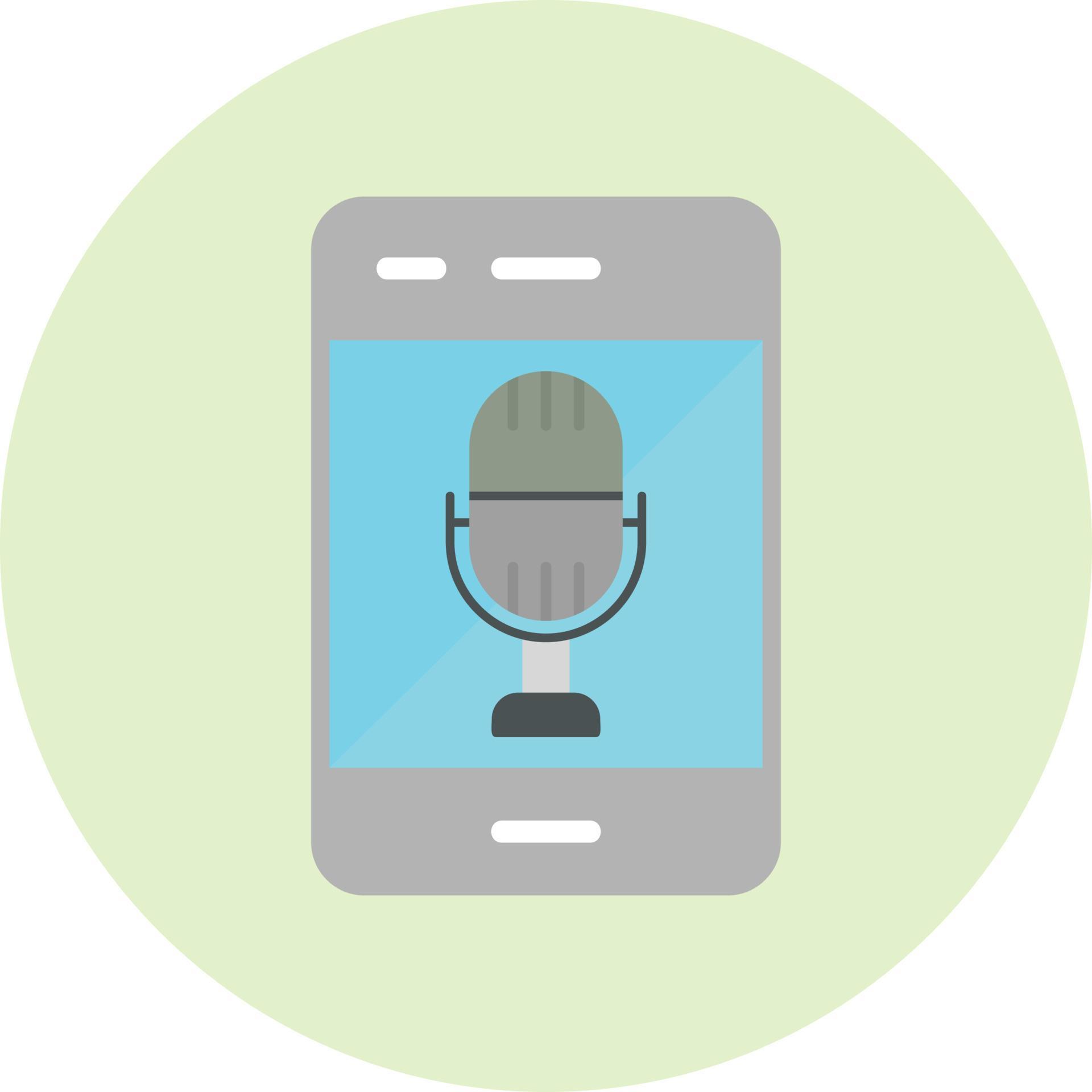 Voice Recording Vector Icon 20326550 Vector Art at Vecteezy