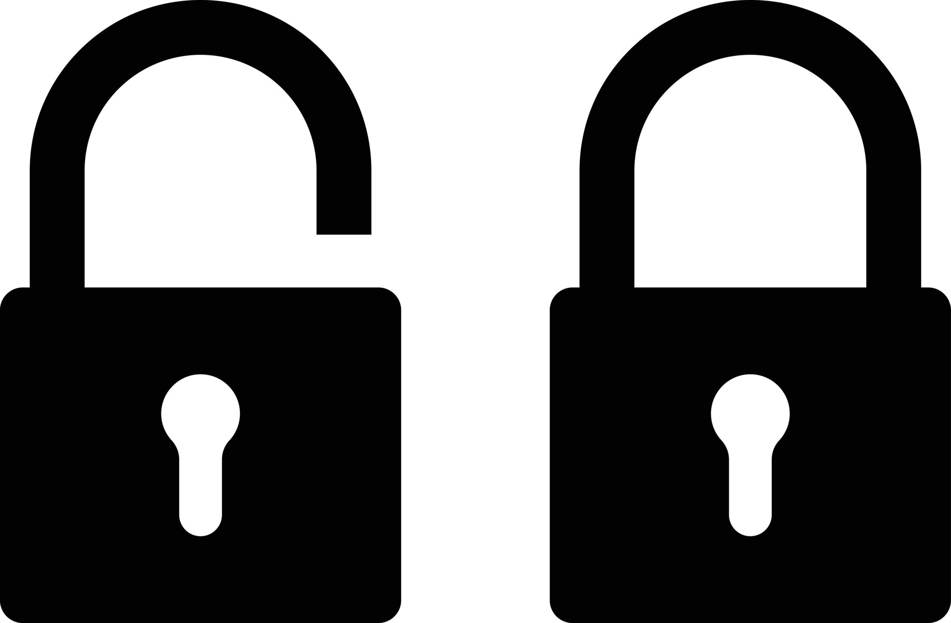 Unlocked and Locked Padlock Icon Set 20328561 Vector Art at Vecteezy Unlocked and Locked Padlock Icon Set 20328561 Vector Art at Vecteezy